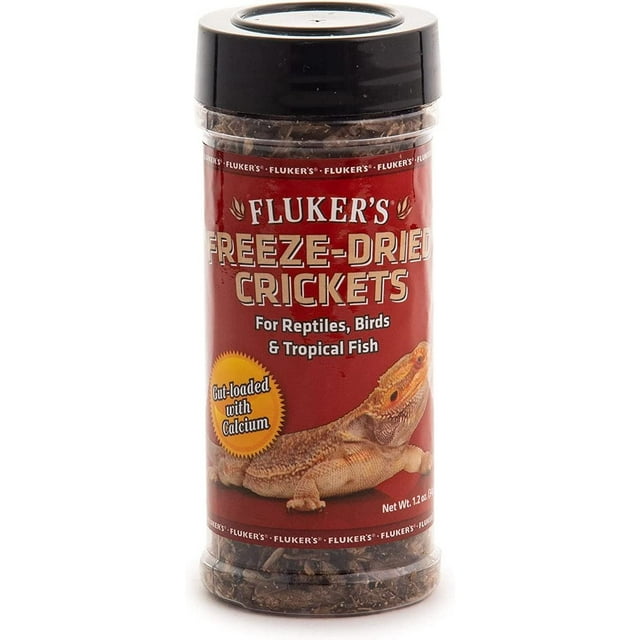 Flukers Freeze-Dried Crickets with High Calcium Gut Loading for ...