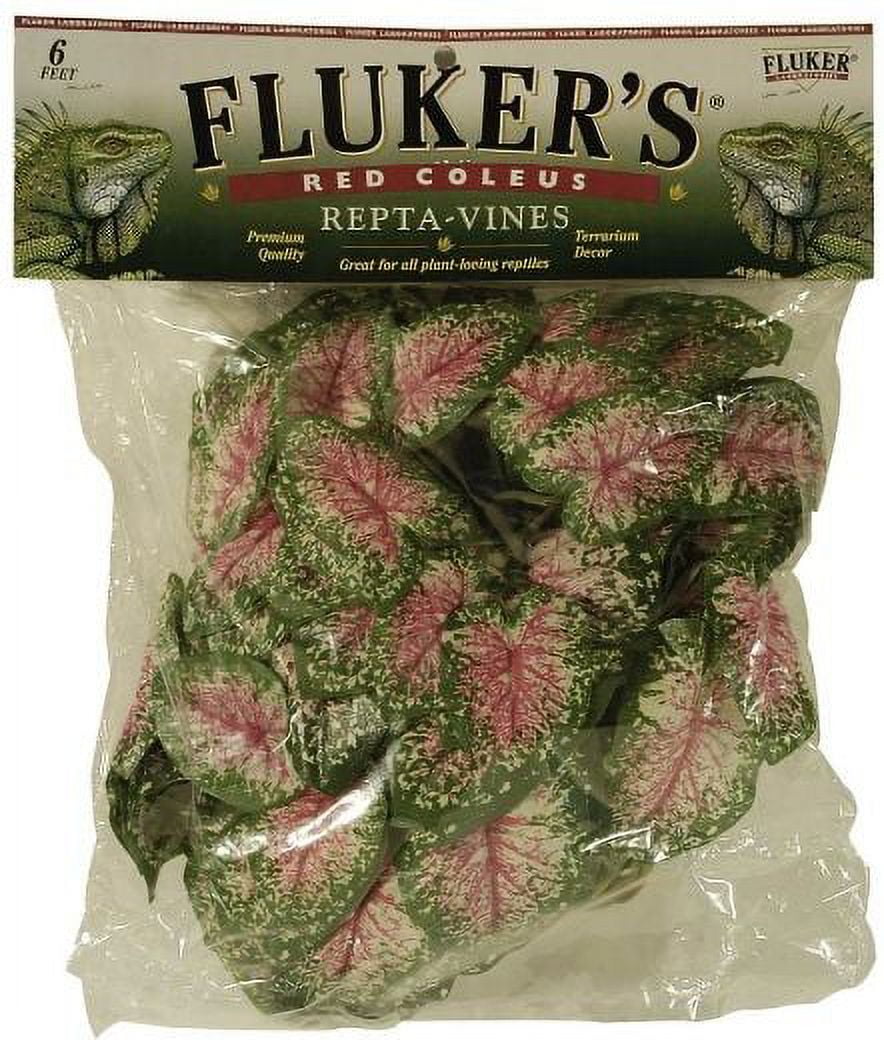 Flukers Red Coleus Repta-Vines [Reptile, Flora & Moss] 6' Long ...