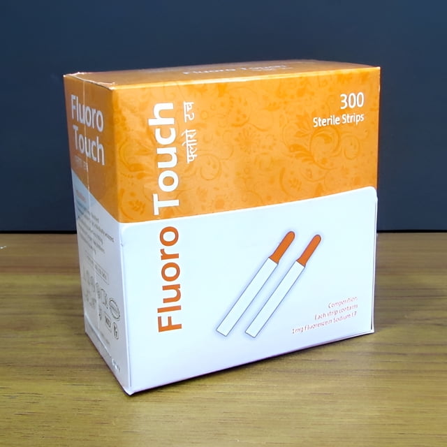 Fluorescein Sodium Strips Pack of 300 - Walmart.com