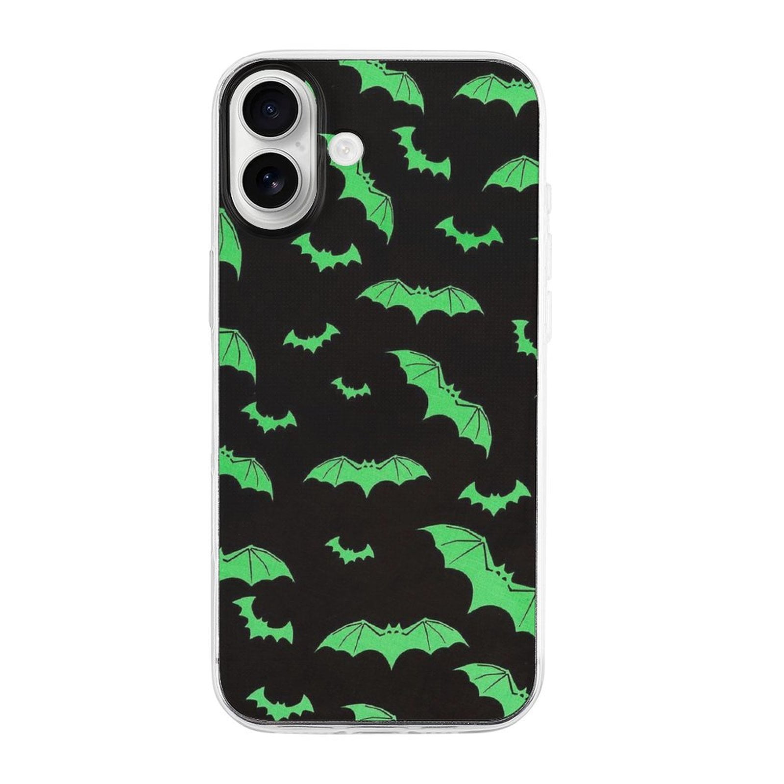 Fluorescent Bat Compatible iPhone 16 TPU Mobile Phone Case Series ...