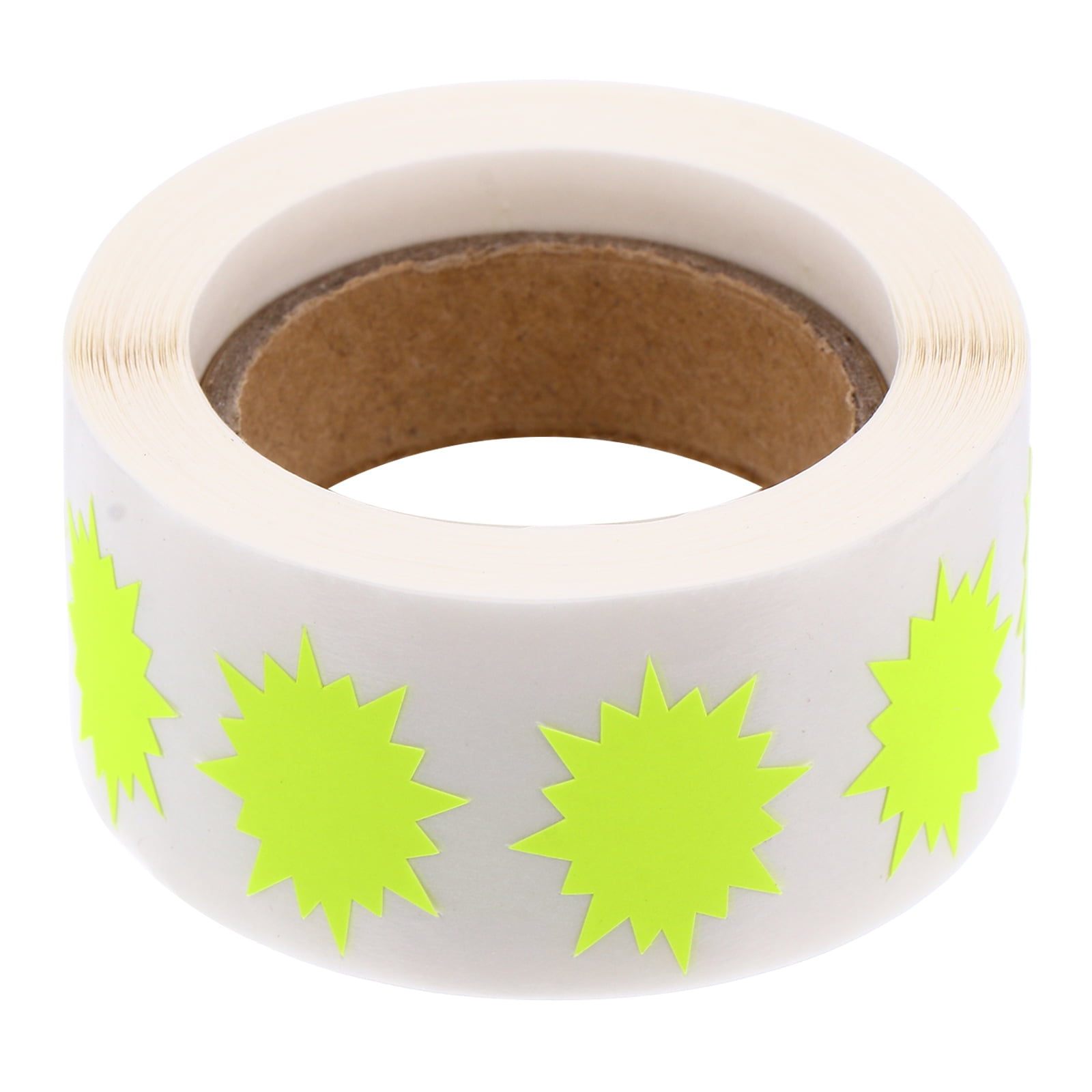 Fluorescent Color Label Roll Large Stickers Decoration Float Child ...