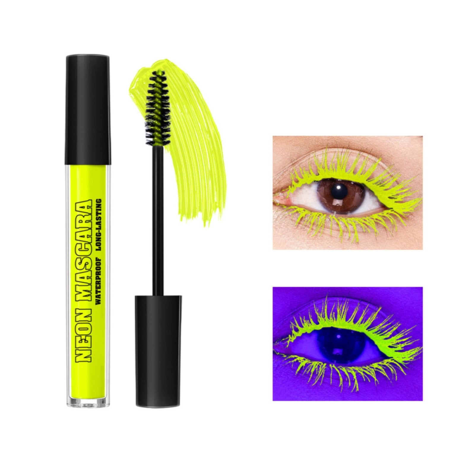 Fluorescent Color Mascara Long Lasting And Non Mascara - Walmart.com