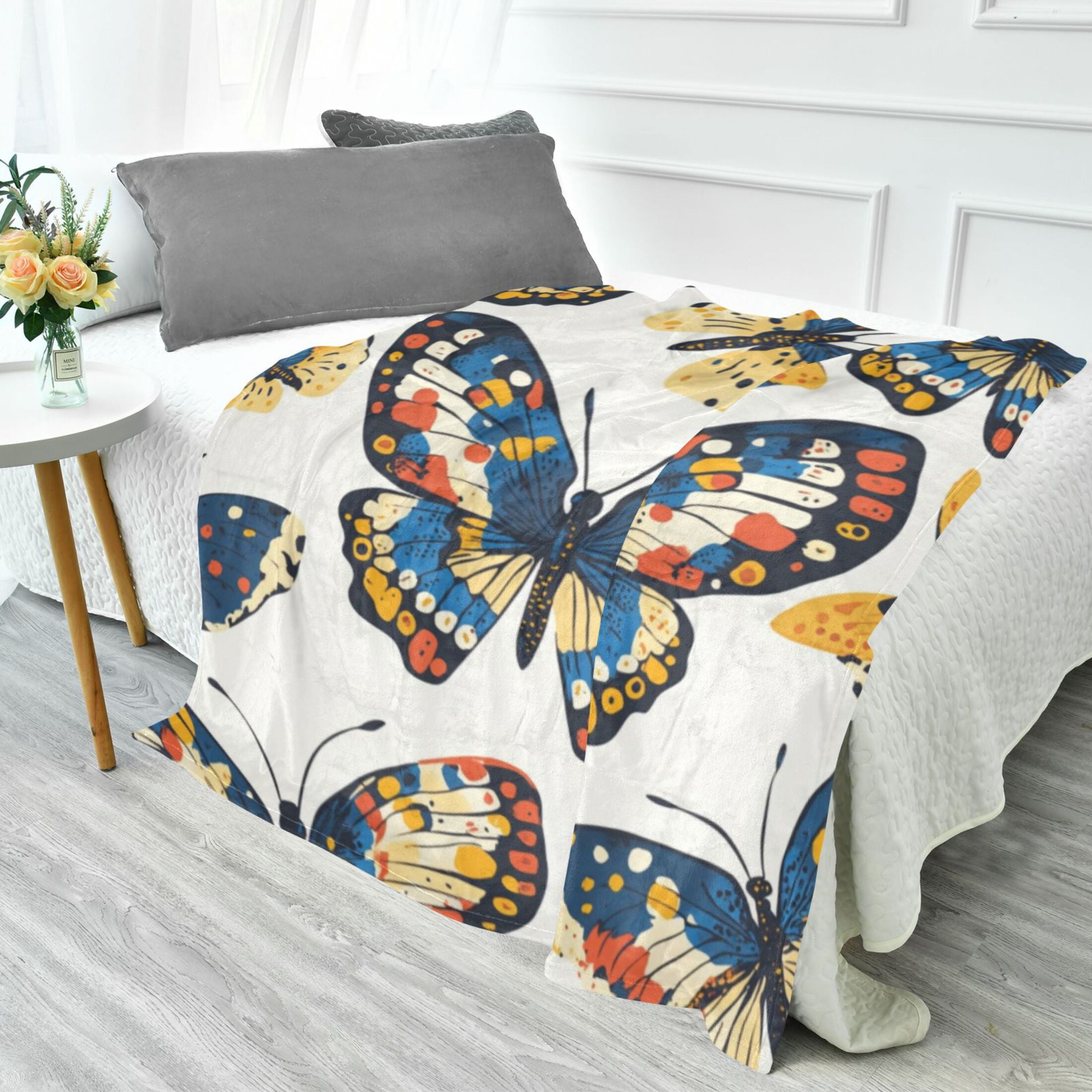 Fluorescent Cover blanket 70x55 inch frannel blanket Office nap blanket ...