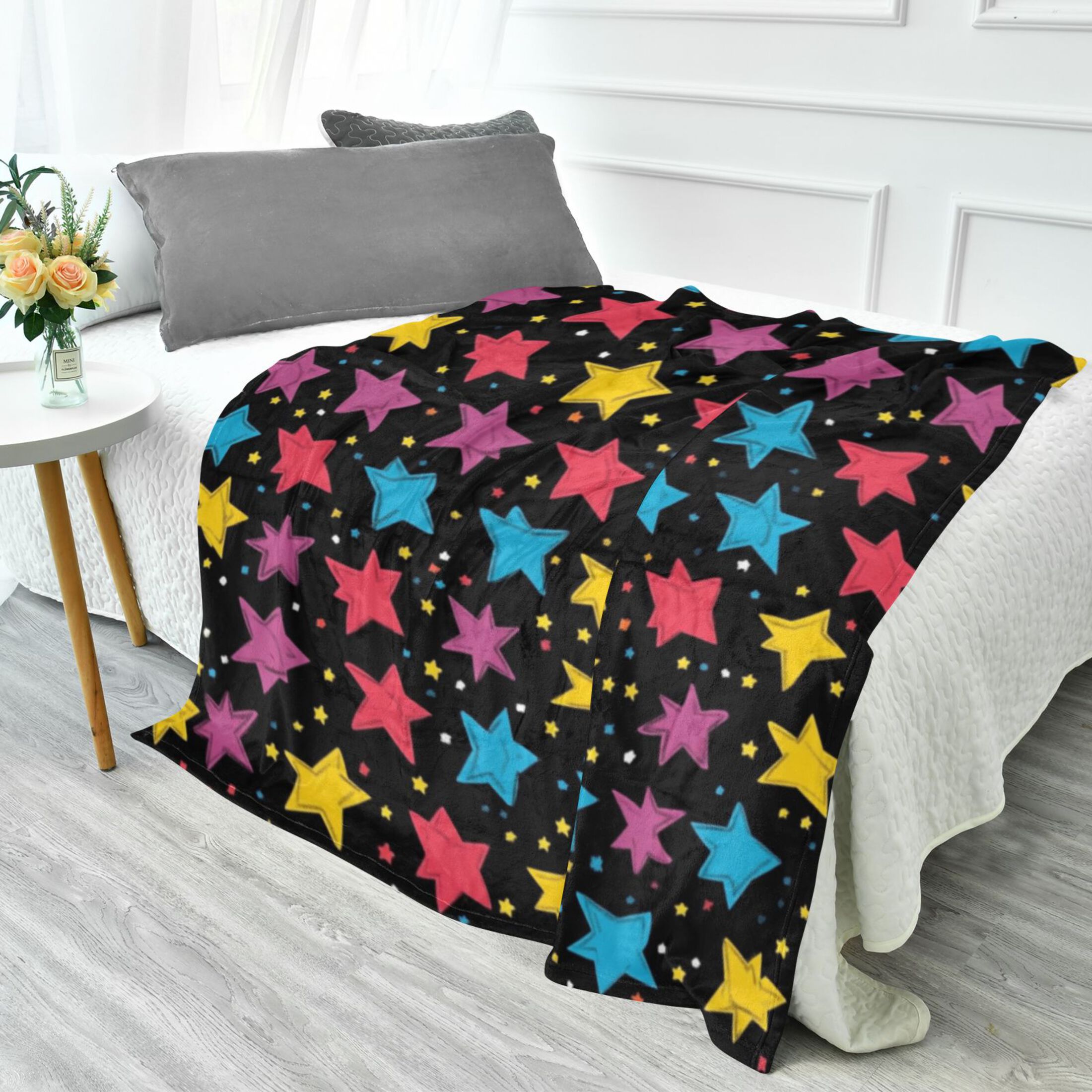 Fluorescent Cover blanket 70x55 inch frannel blanket Office nap blanket ...