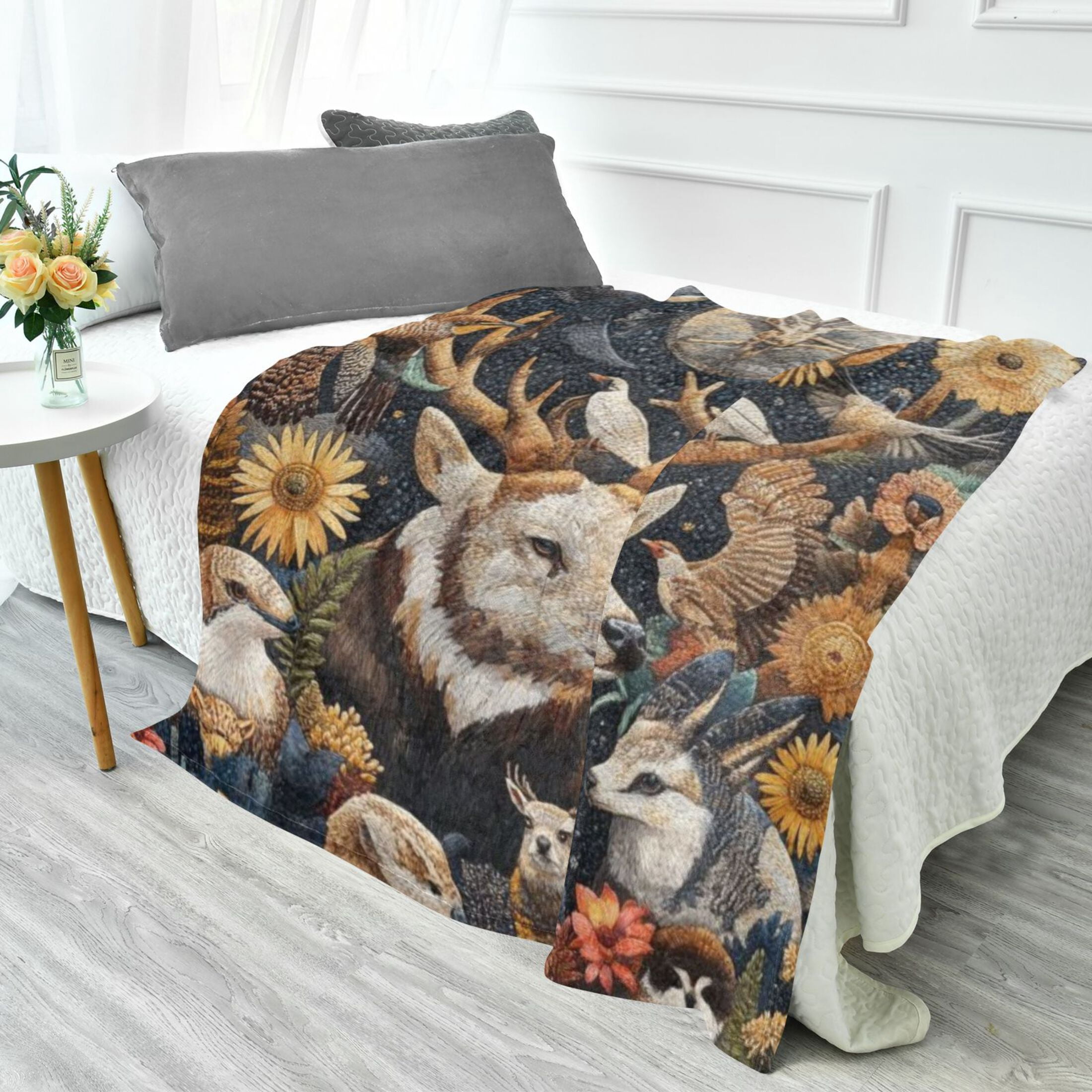 Fluorescent Cover blanket 70x55 inch frannel blanket Office nap blanket ...