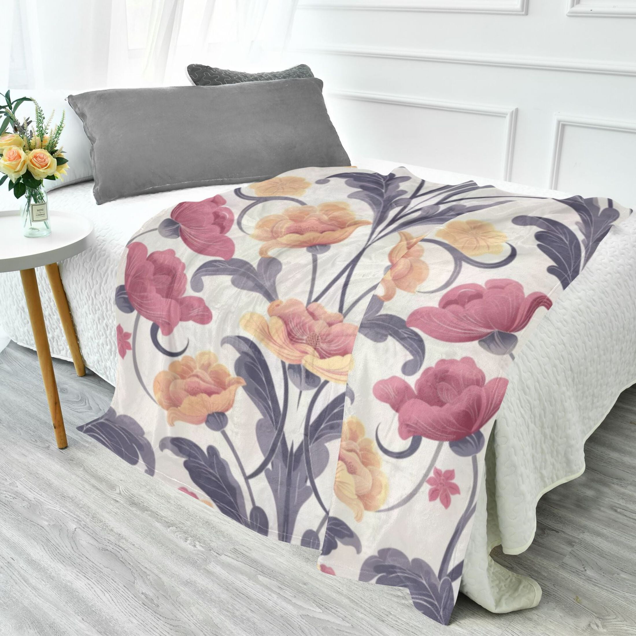 Fluorescent Cover blanket 70x55 inch frannel blanket Office nap blanket ...