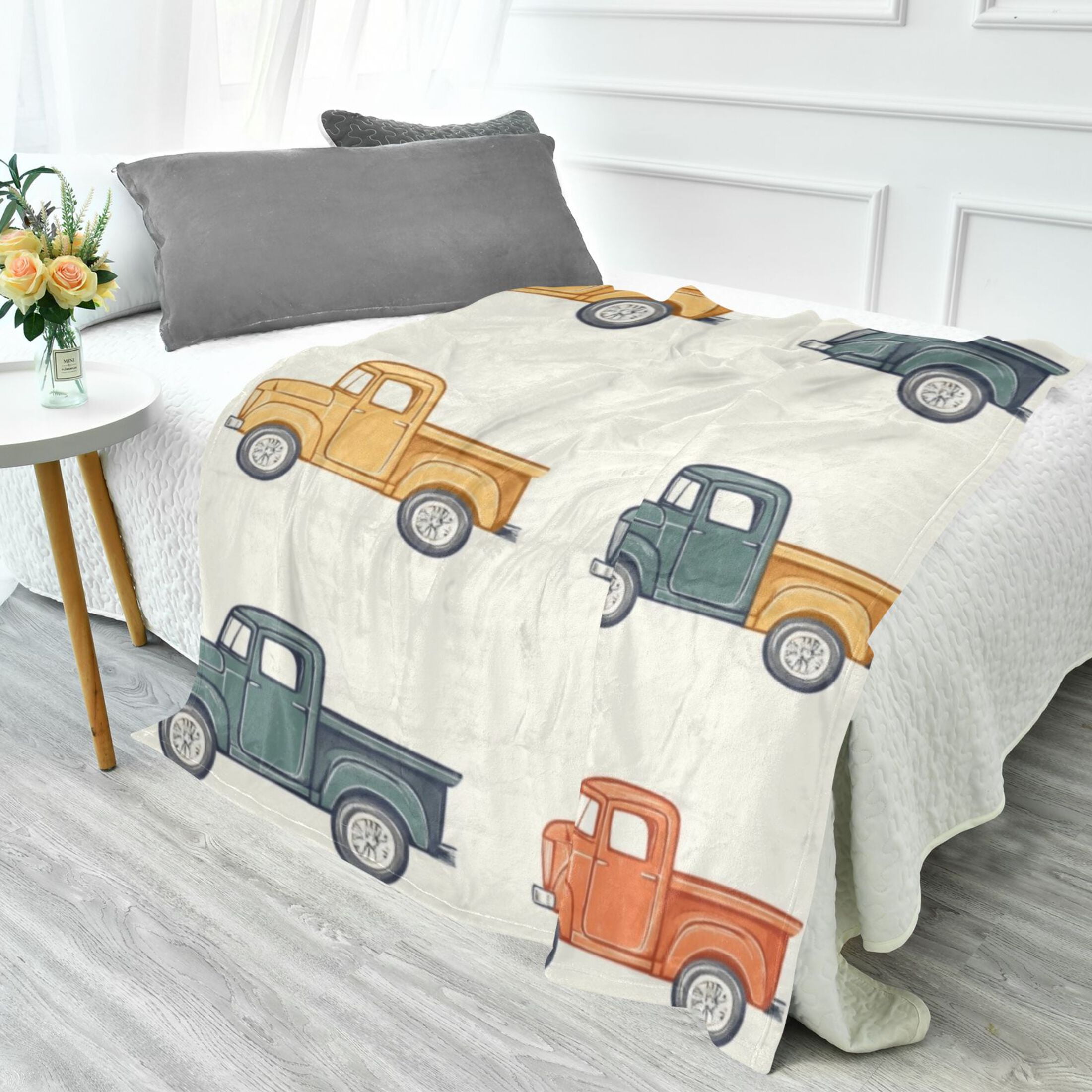 Fluorescent Cover blanket 70x55 inch frannel blanket Office nap blanket ...