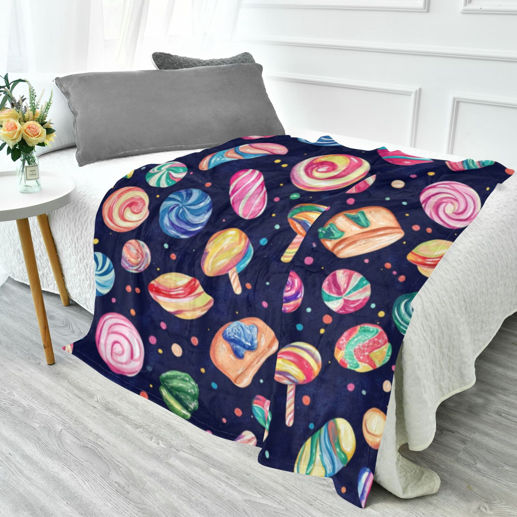 Fluorescent Cover blanket 70x55 inch frannel blanket Office nap blanket ...