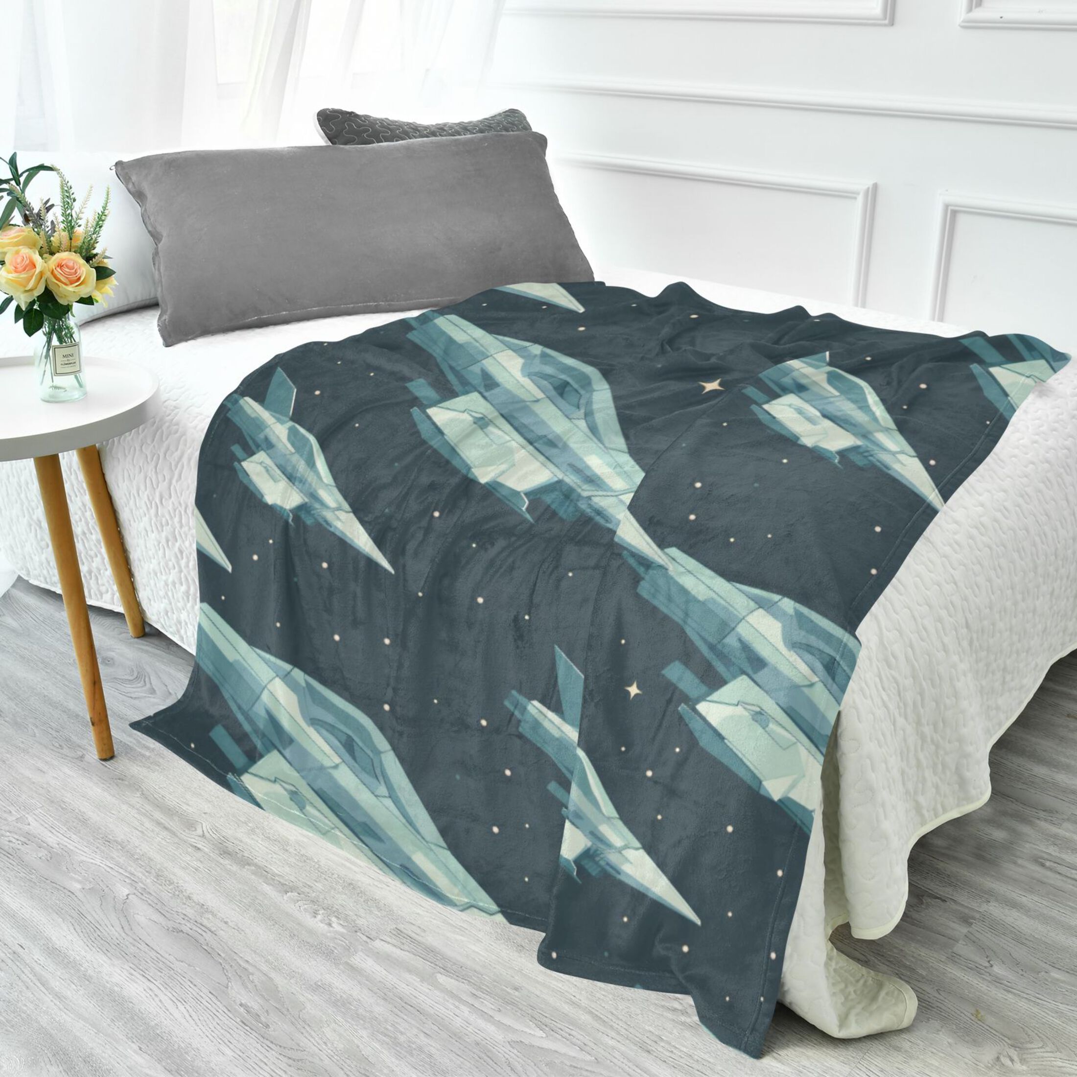 Fluorescent Cover blanket 70x55 inch frannel blanket Office nap blanket ...