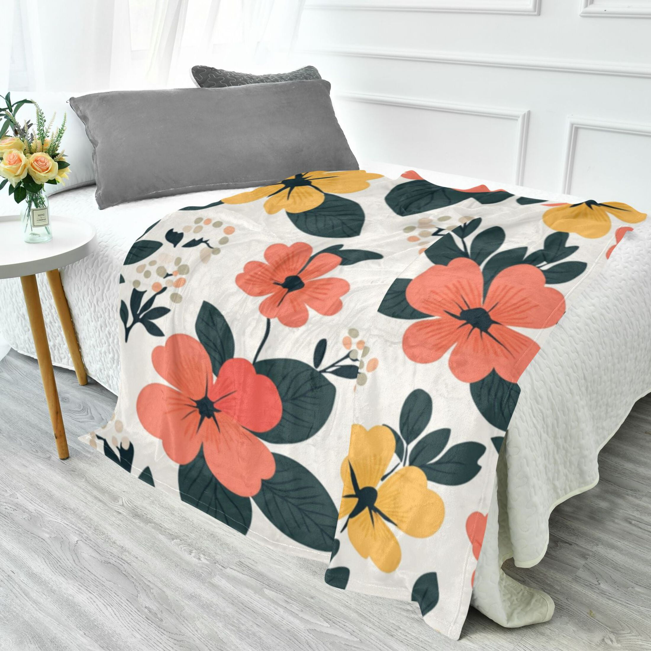 Fluorescent Cover blanket 70x55 inch frannel blanket Office nap blanket ...