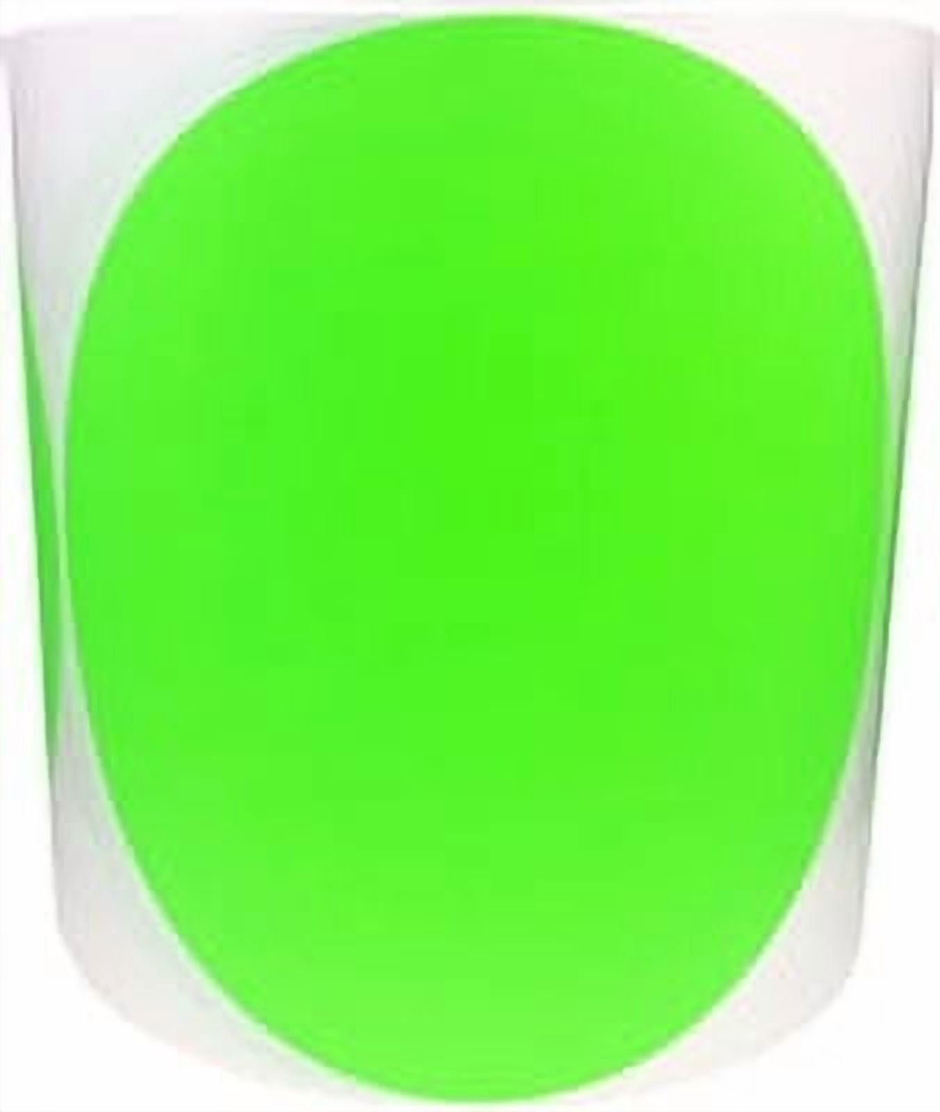 Fluorescent Green Color Coding Labels for Organizing Inventory 6 Inch ...