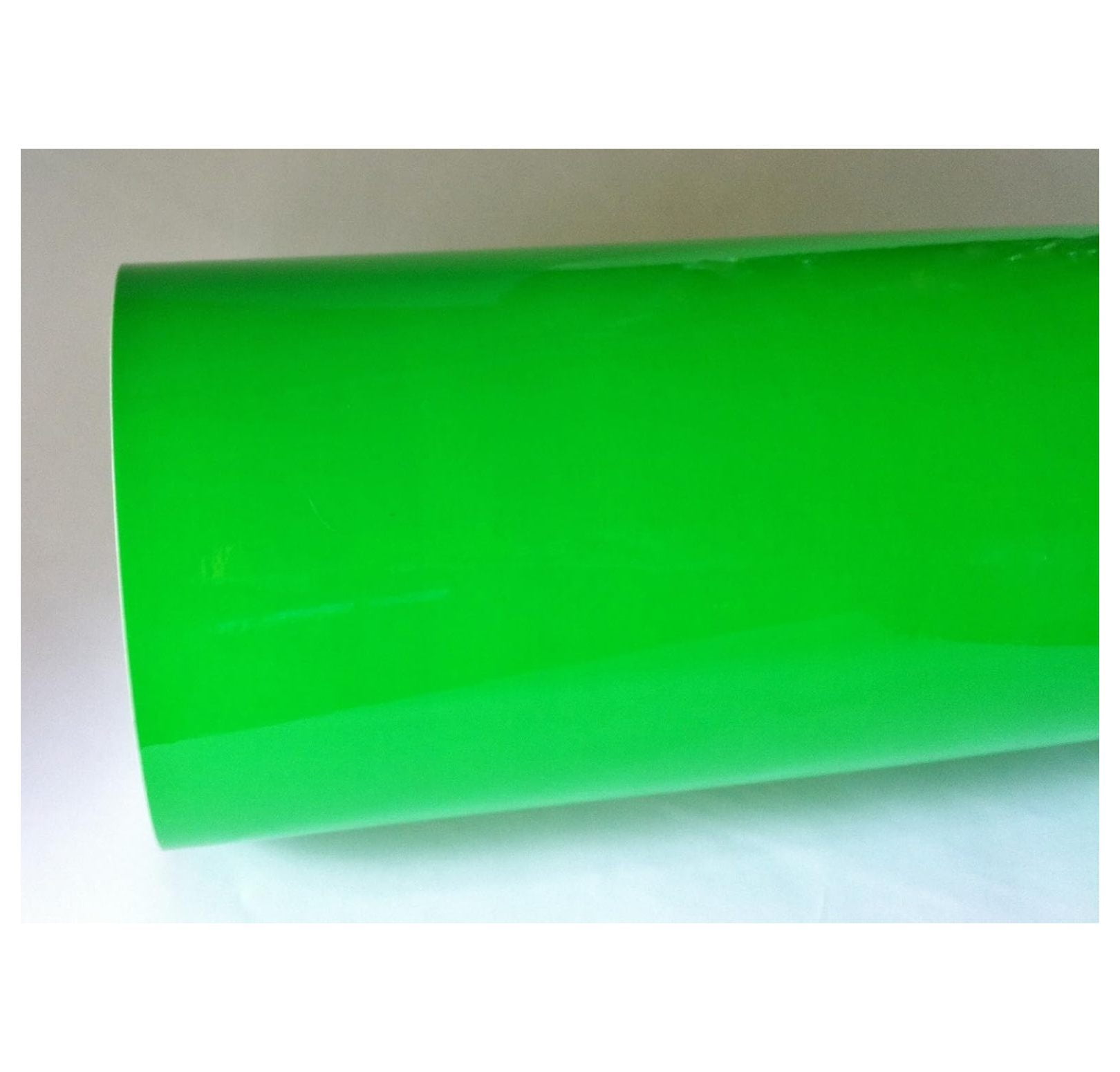 Fluorescent Green Neon Sign Vinyl - 24" x 10ft - Self-Adhesive - Glows ...