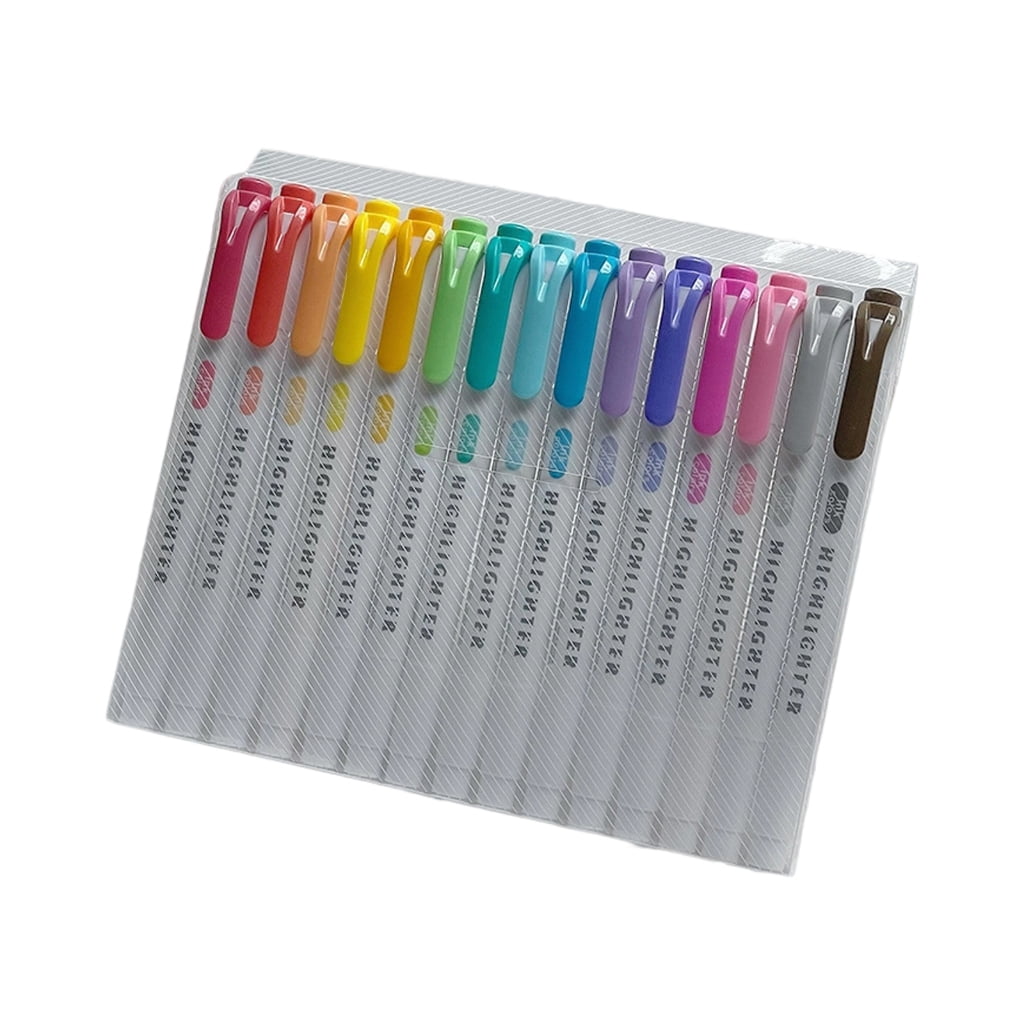Fluorescent Highlighter Markers Fast Drying for Scrapbooking Calendar ...