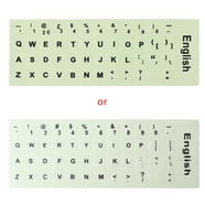 Keyboard Stickers, Waterproof Coating Laptop Keycaps Stickers 2 PCS For ...