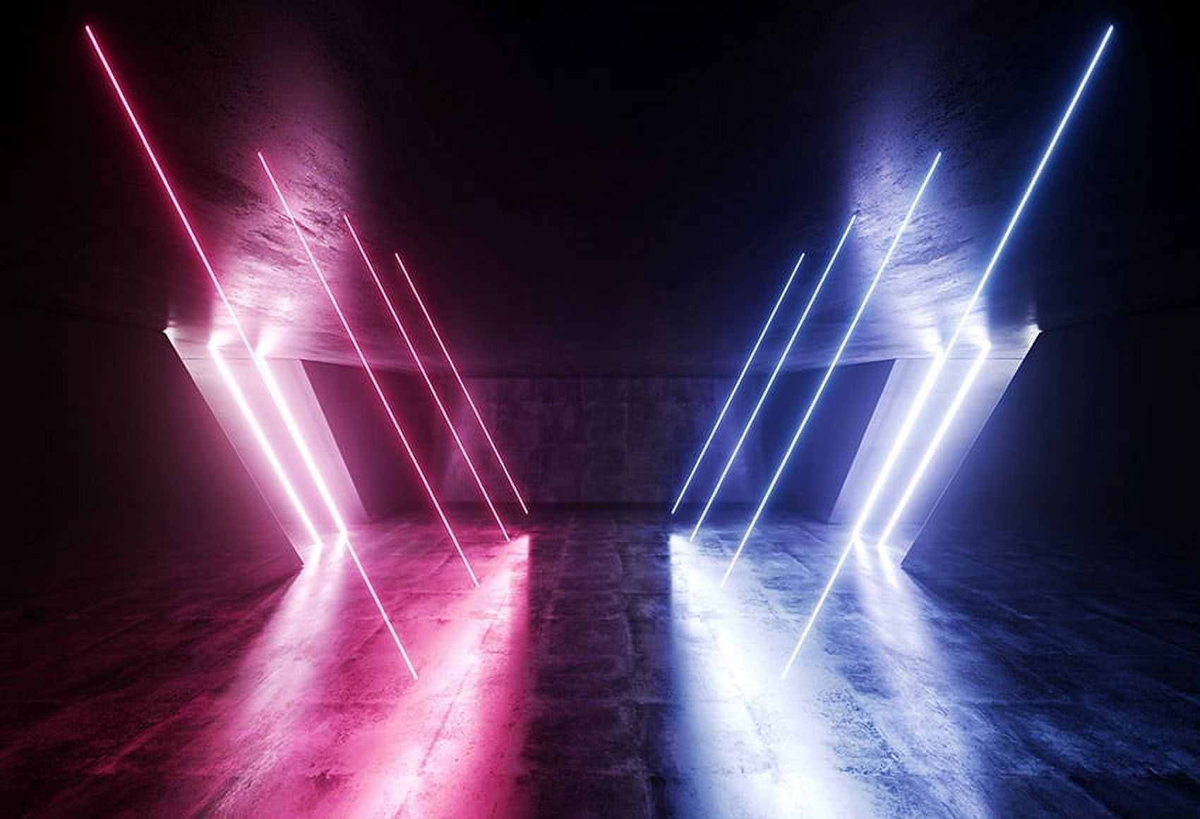 Fluorescent Laser Light Line Stage Aperture Stage Scene Photographic ...