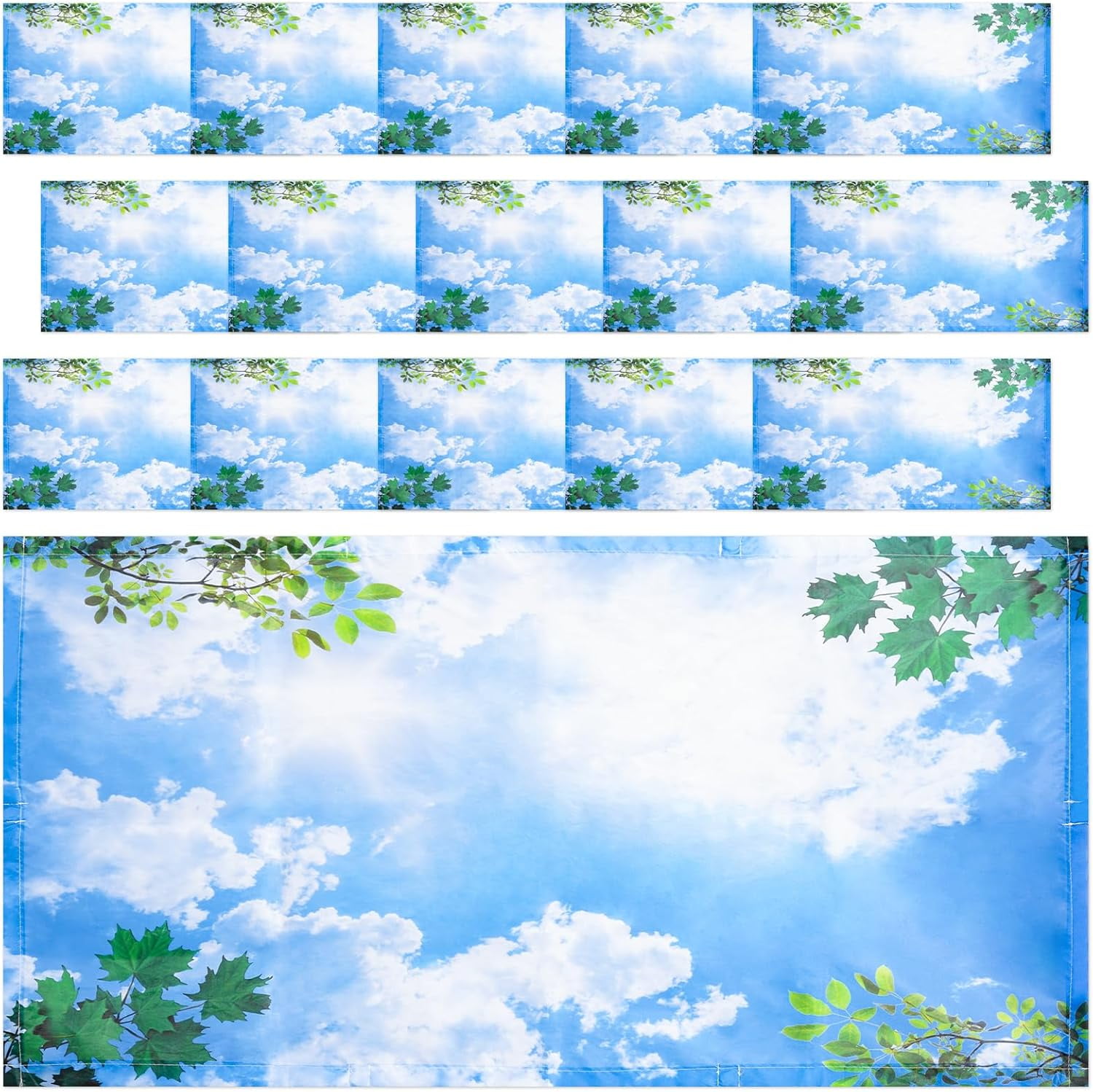 Fluorescent Light Covers, 16Pcs 4 x 2 Feet Light Covers for Ceiling ...