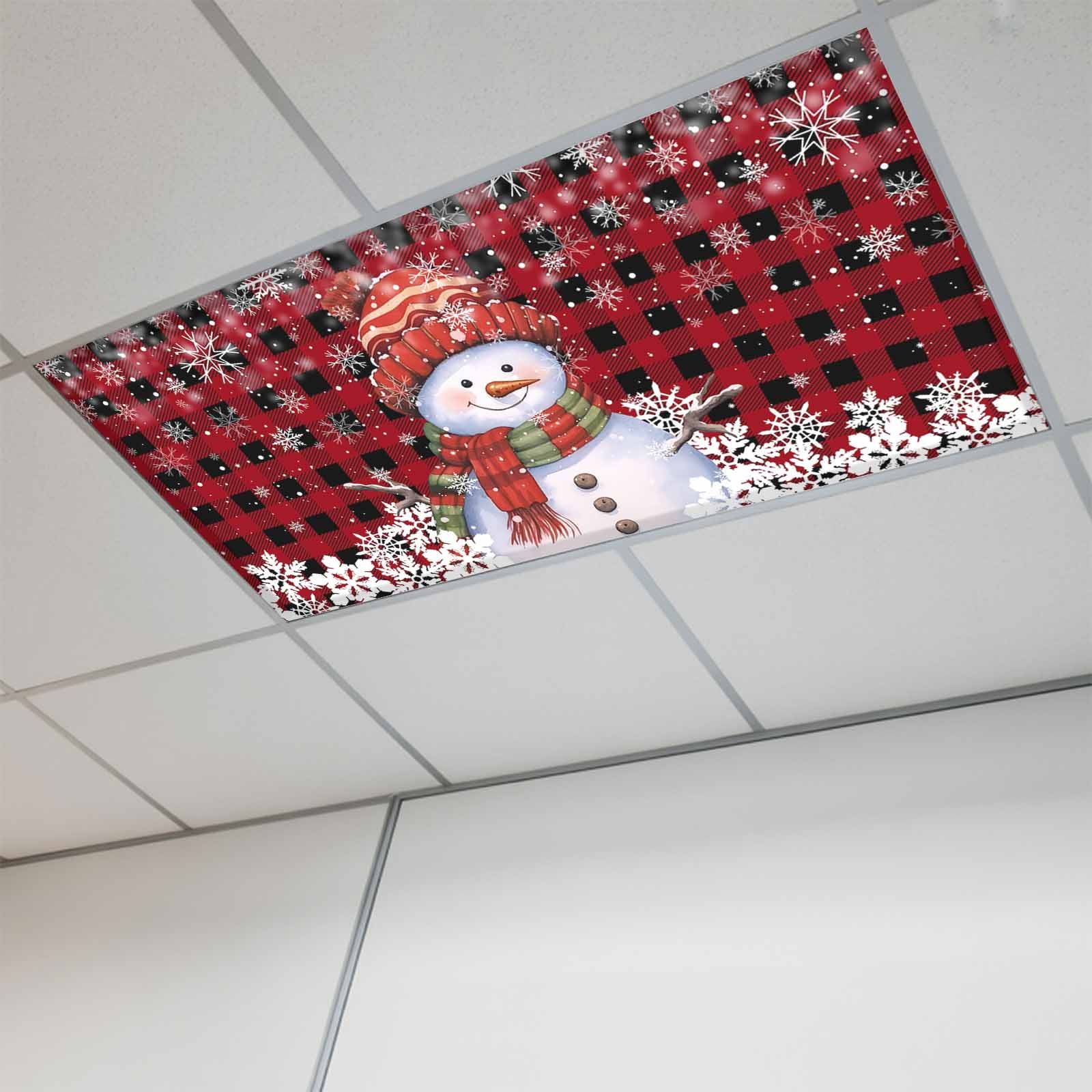 Fluorescent Light Covers for Ceiling Lights Classroom, Christmas ...