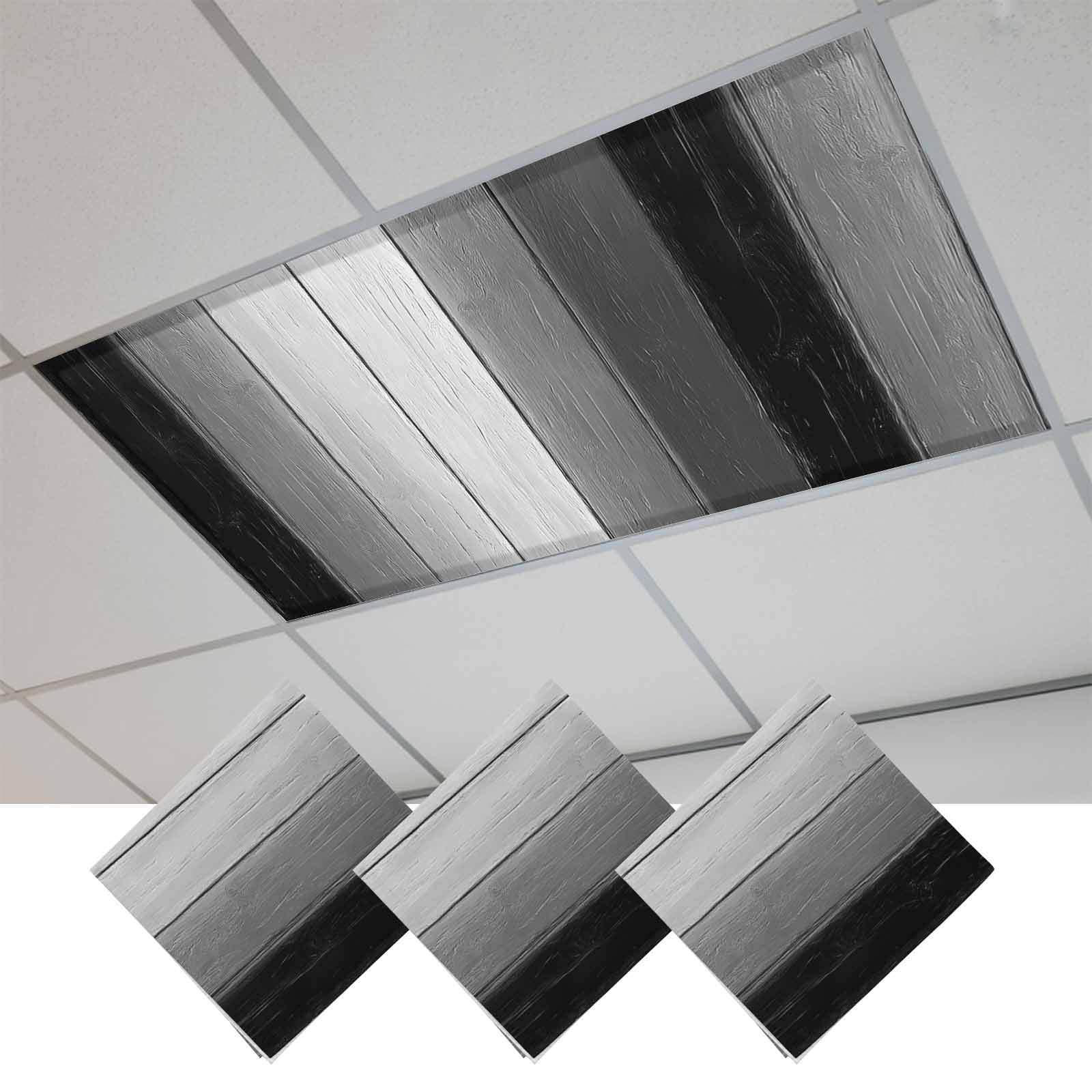 Fluorescent Light Covers for Ceiling Lights Classroom, Farmhouse Rustic ...