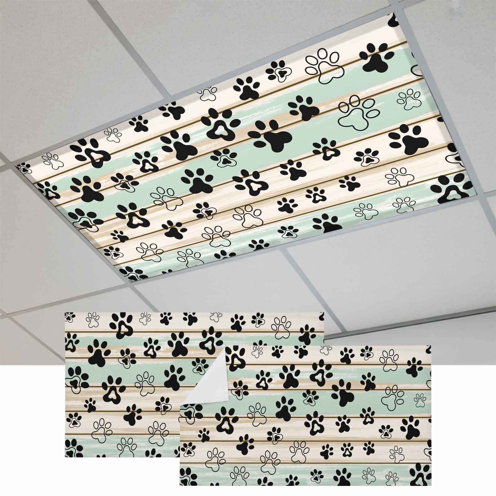 Fluorescent Light Covers for Ceiling Lights Classroom, Farmhouse ...
