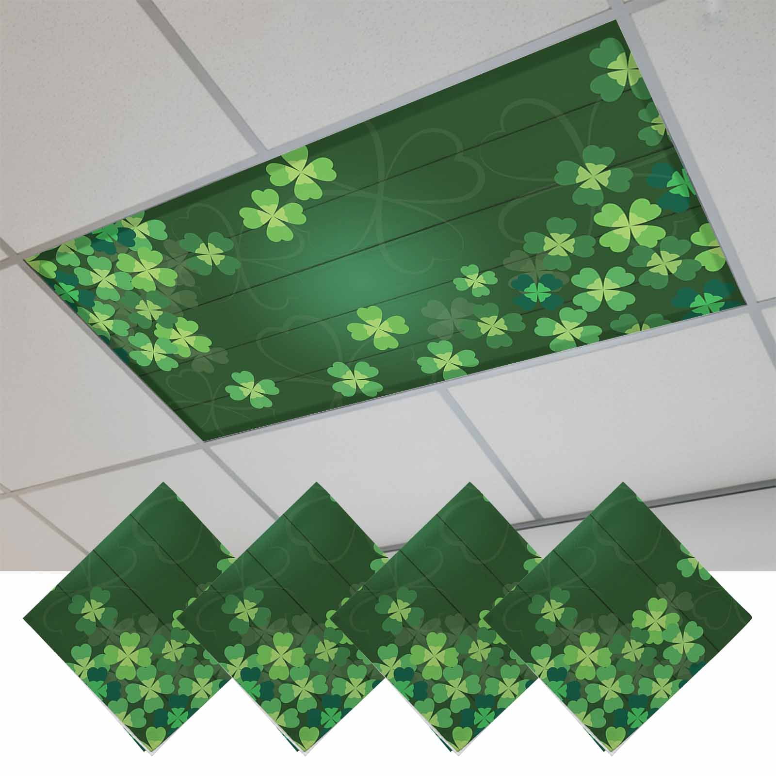 Fluorescent Light Covers for Ceiling Lights Classroom, St. Patrick's ...