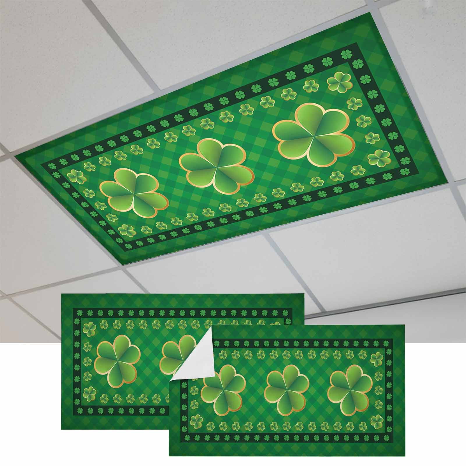 Fluorescent Light Covers for Ceiling Lights Classroom, St. Patrick's ...