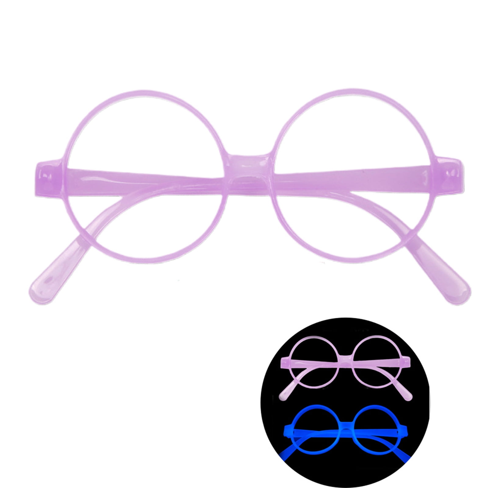 Fluorescent Parties Glasses for Stage Shows Party Cool Eyeglass Glowing ...