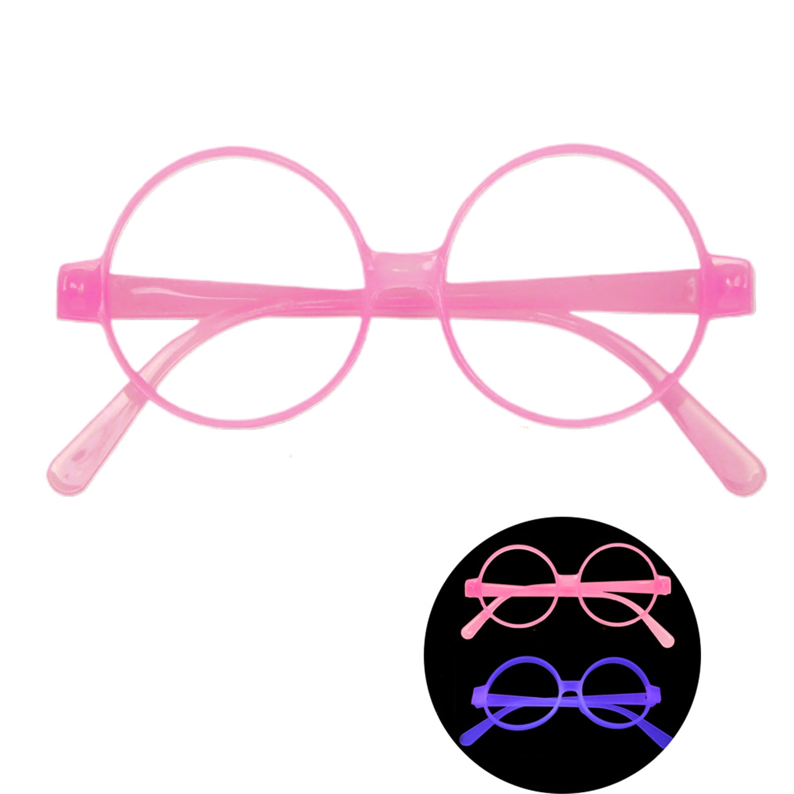 Fluorescent Parties Glasses for Stage Shows Party Cool Eyeglass Glowing ...