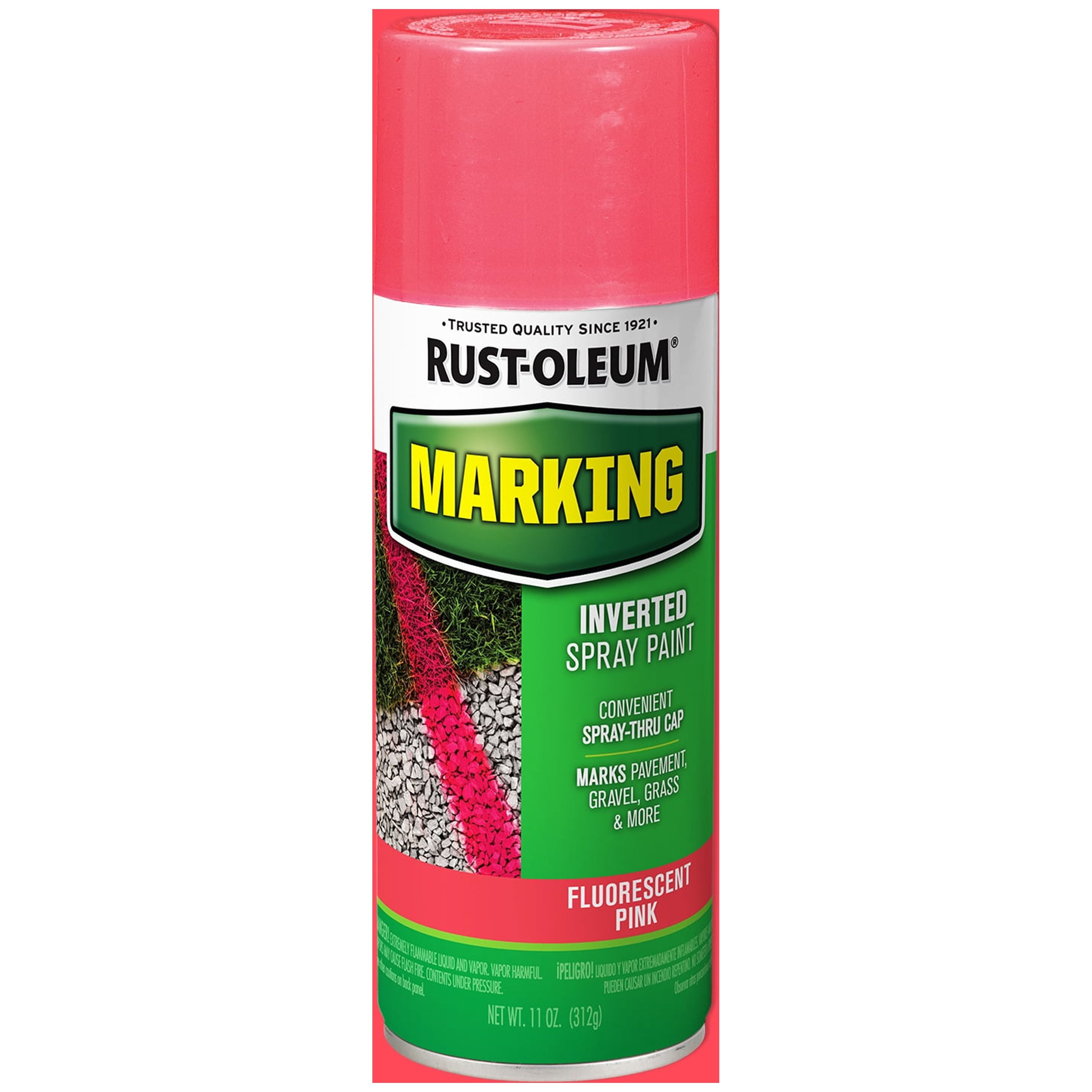 Free Shipping! Fluorescent Pink, Rust-Oleum Specialty Flat Marking ...