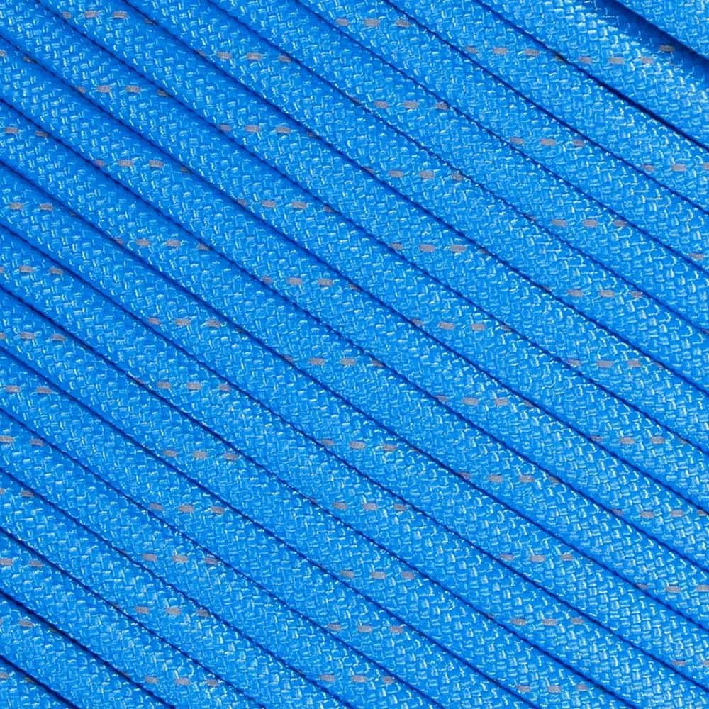Fluorescent Reflective 550 Type III Guyline Tent Rope Camping Survival ...