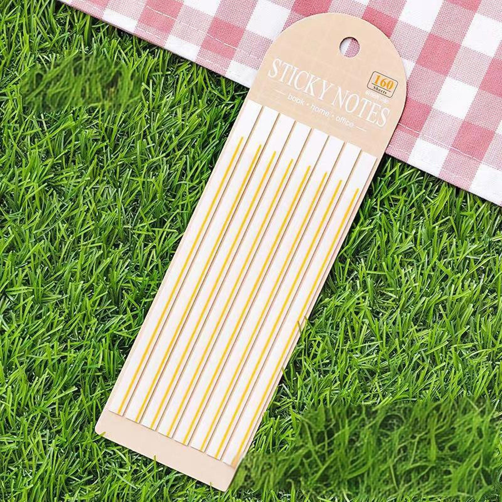 Fluorescent Stickers,Student Notes Adhesive,Durable Vinyl Material,100 ...