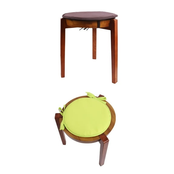 Fluorescent Yellow Thick Round Sponge Mat, 15-16 Inch Diameter - Soft ...