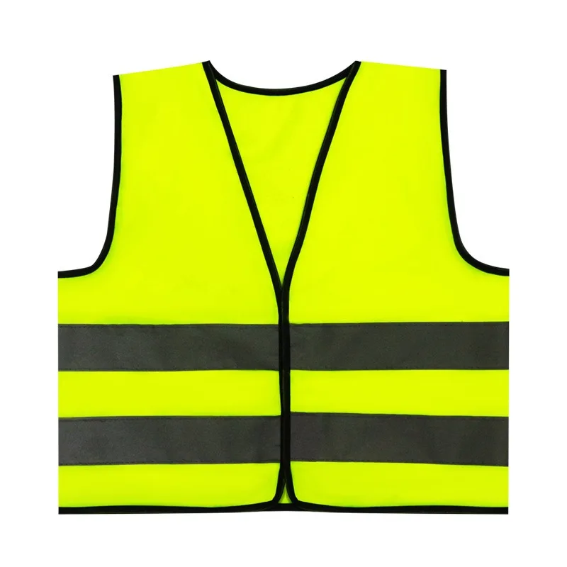 Fluorescent yellow Highlight Reflective Night Work Security Running ...