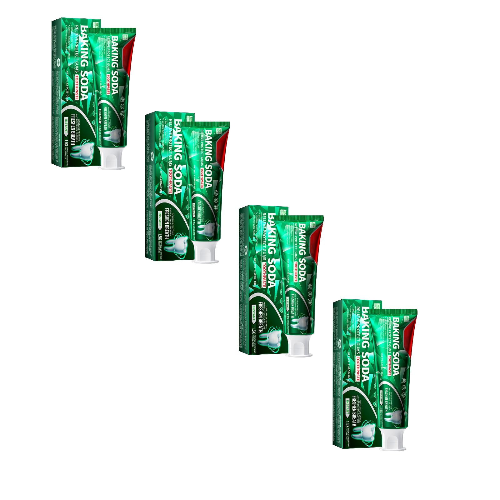 Fluoride Free Toothpaste - Baking Soda - Antibacterial, Whitening ...