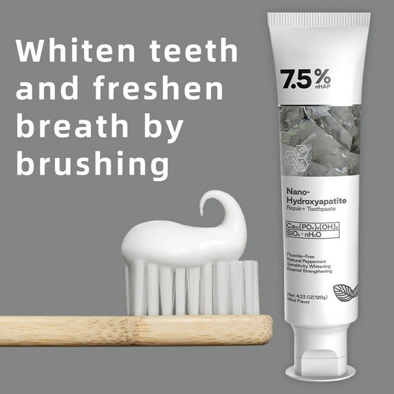 Fluoride-Free Toothpaste for Advanced Enamel Protection & Gentle ...