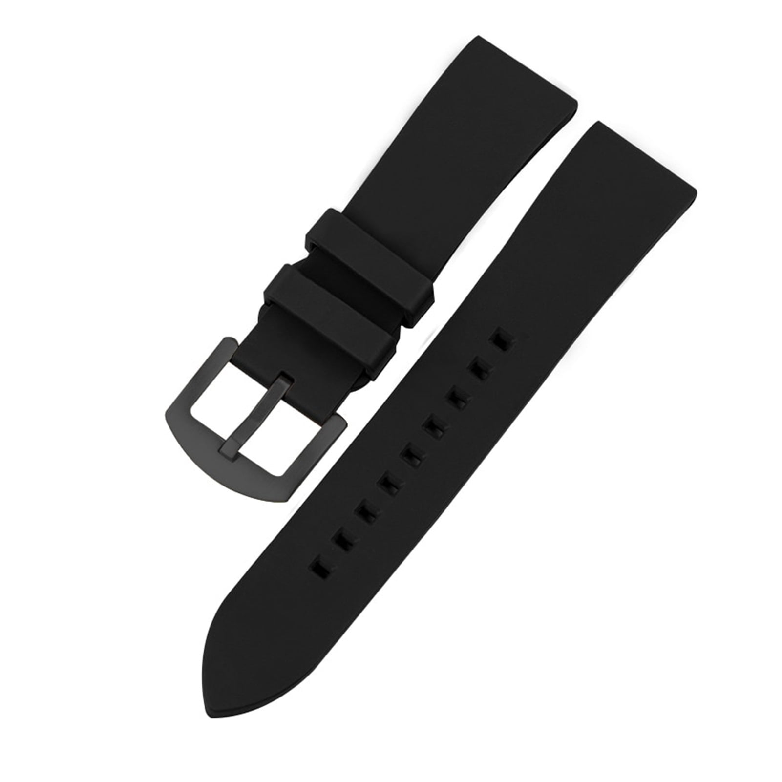 Fluorine Rubber Watch Band 20mm 22mm 24mm Sport Waterproof Watch Strap ...
