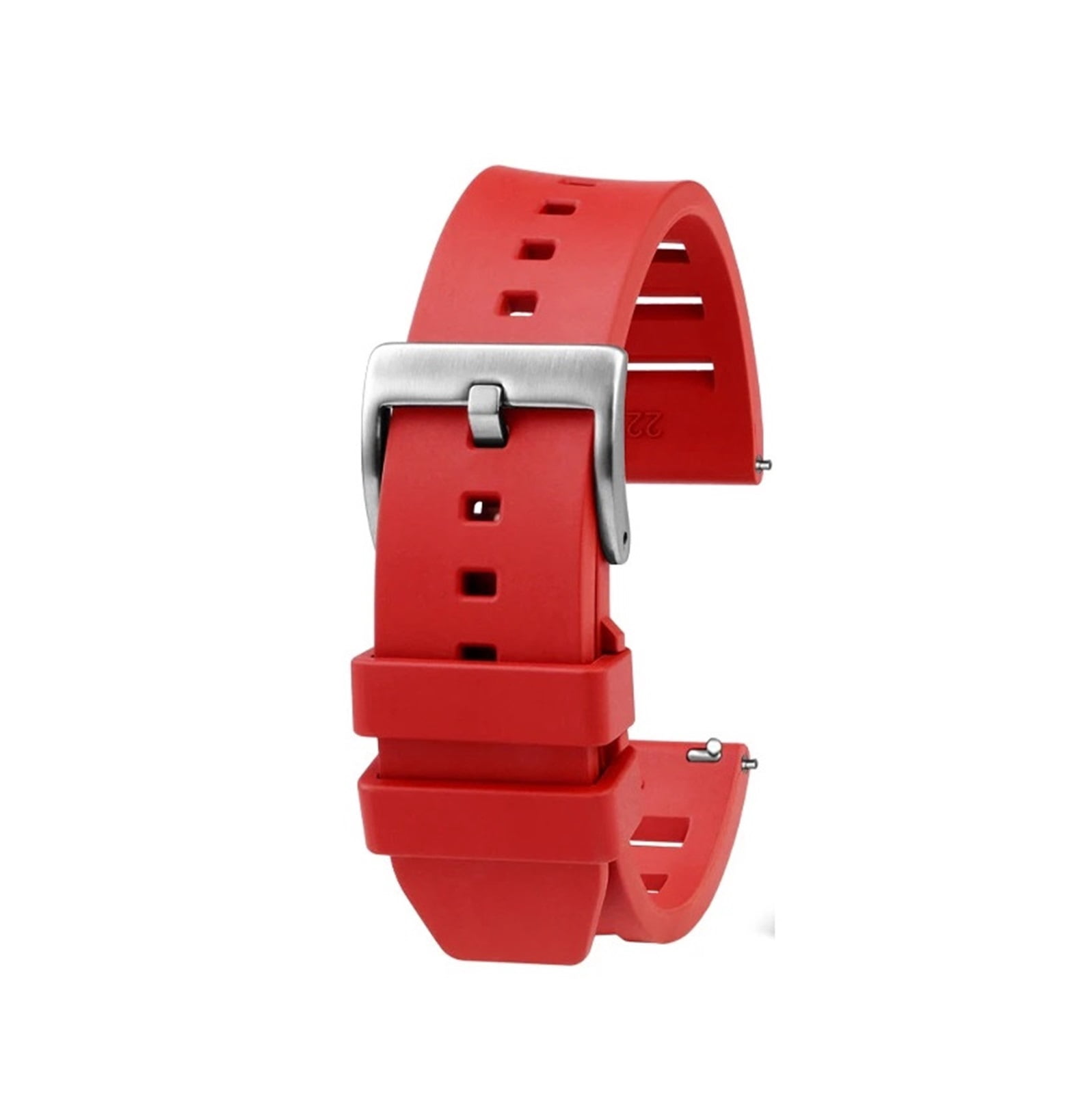 Fluorine Rubber Watch Strap 20mm 22mm Fit For Breitling Bracelet Quick ...