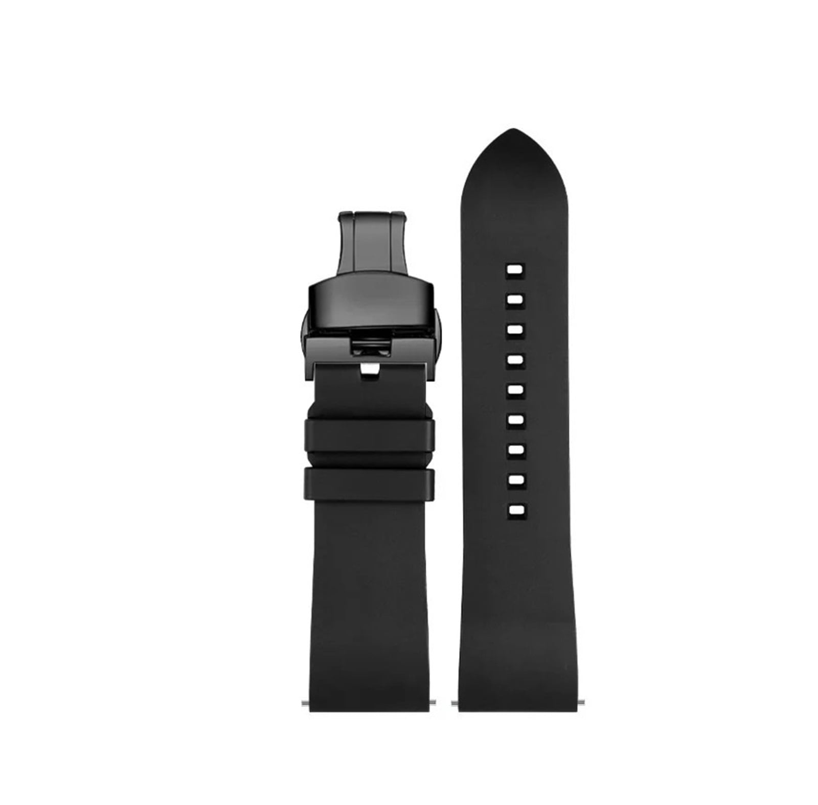 Fluorine Rubber Watchband Fit For Casio Fit For PROTREK Series PRW-60 ...