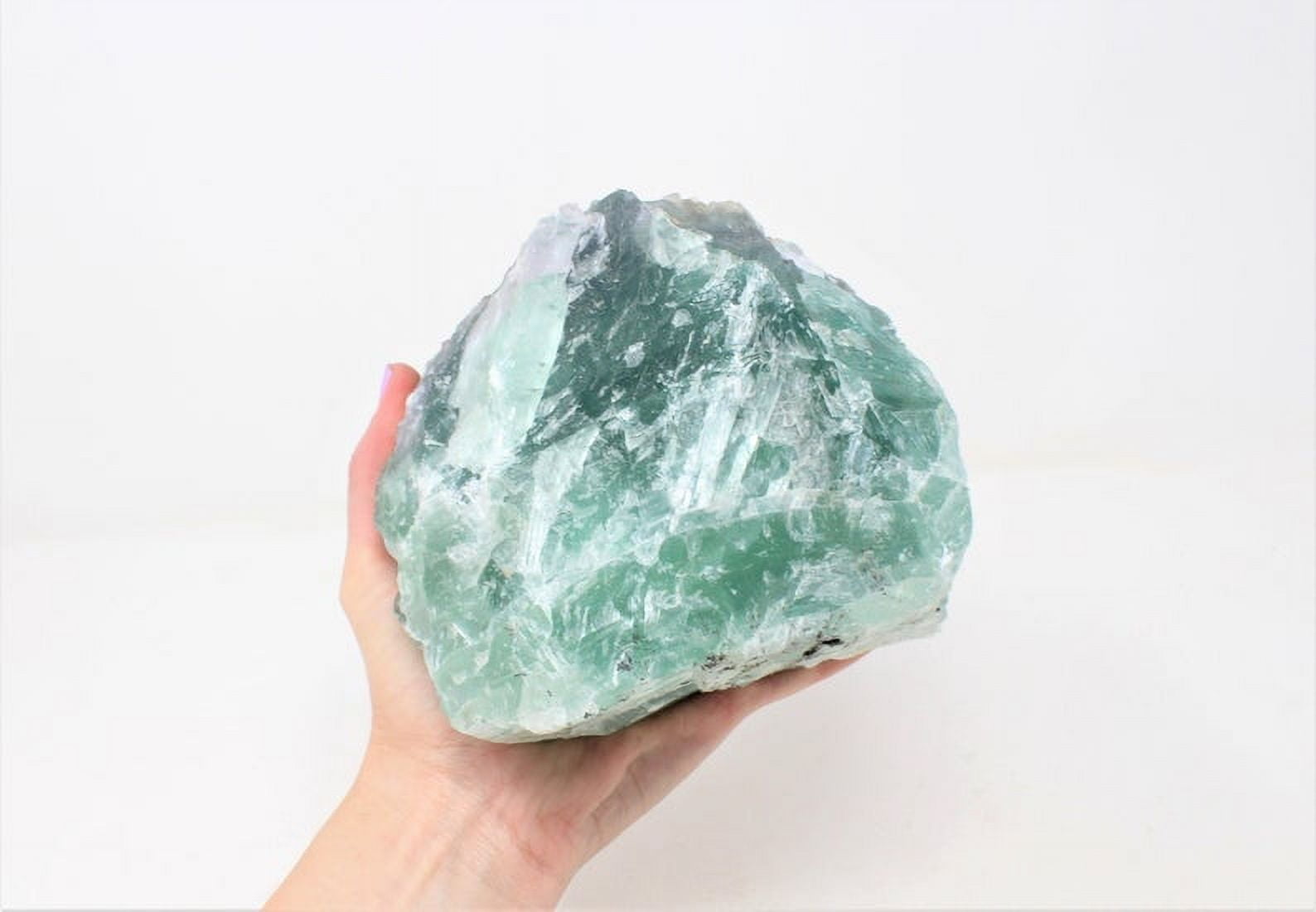 Fluorite XL Rough Raw Chunk, High Grade A Quality - Healing Crystals ...