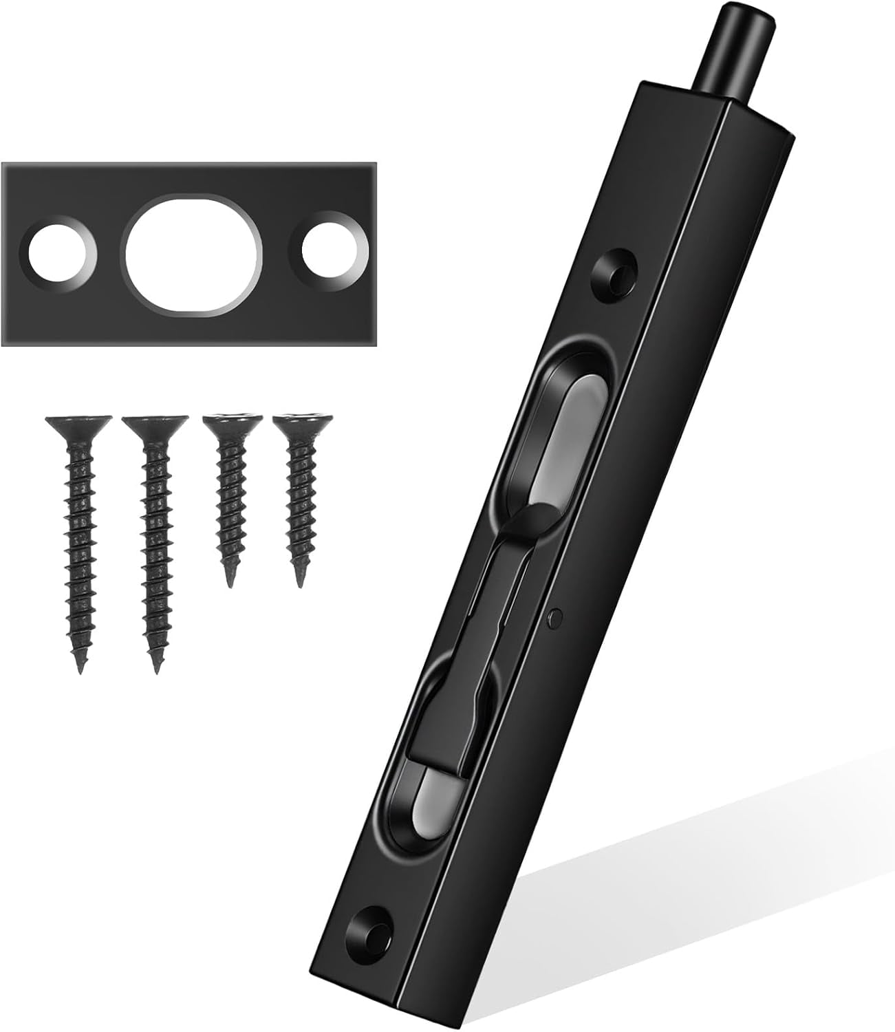 Flush Bolt French Door Lock, 6 Inch Concealed Security Door Locks for ...