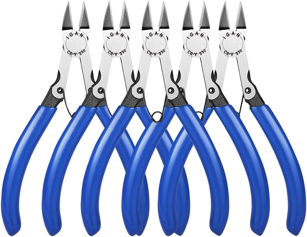 Flush Cutters, Precision Wire Cutter, Flush Pliers, Wire Snips ...