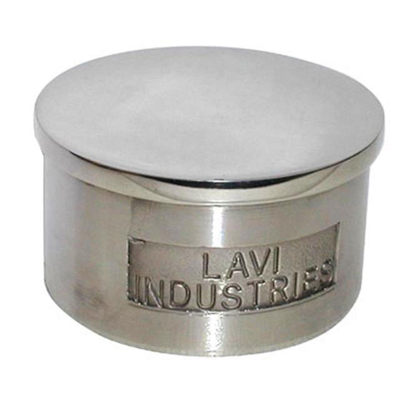 Flush End Cap Fittings, Polished Stainless Steel - 2 in. - Walmart.com