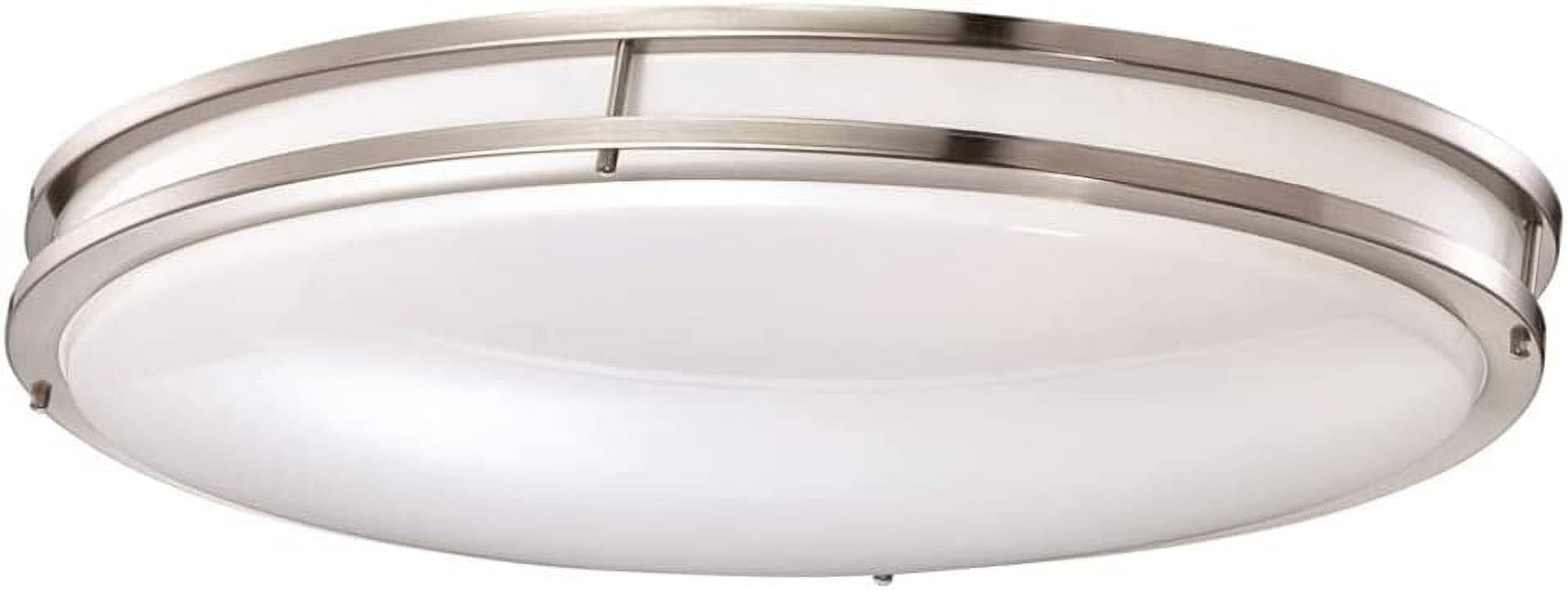 Flush Mount Ceiling Light, 24 Inch Oval LED Lighting Fixture Kitchen ...