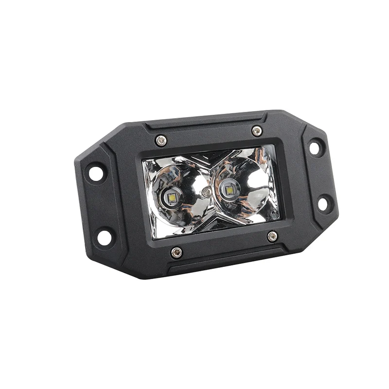 Flush Mount LED Work Light Bar for Car Truck Offroad Boat 4WD Atv Spot ...