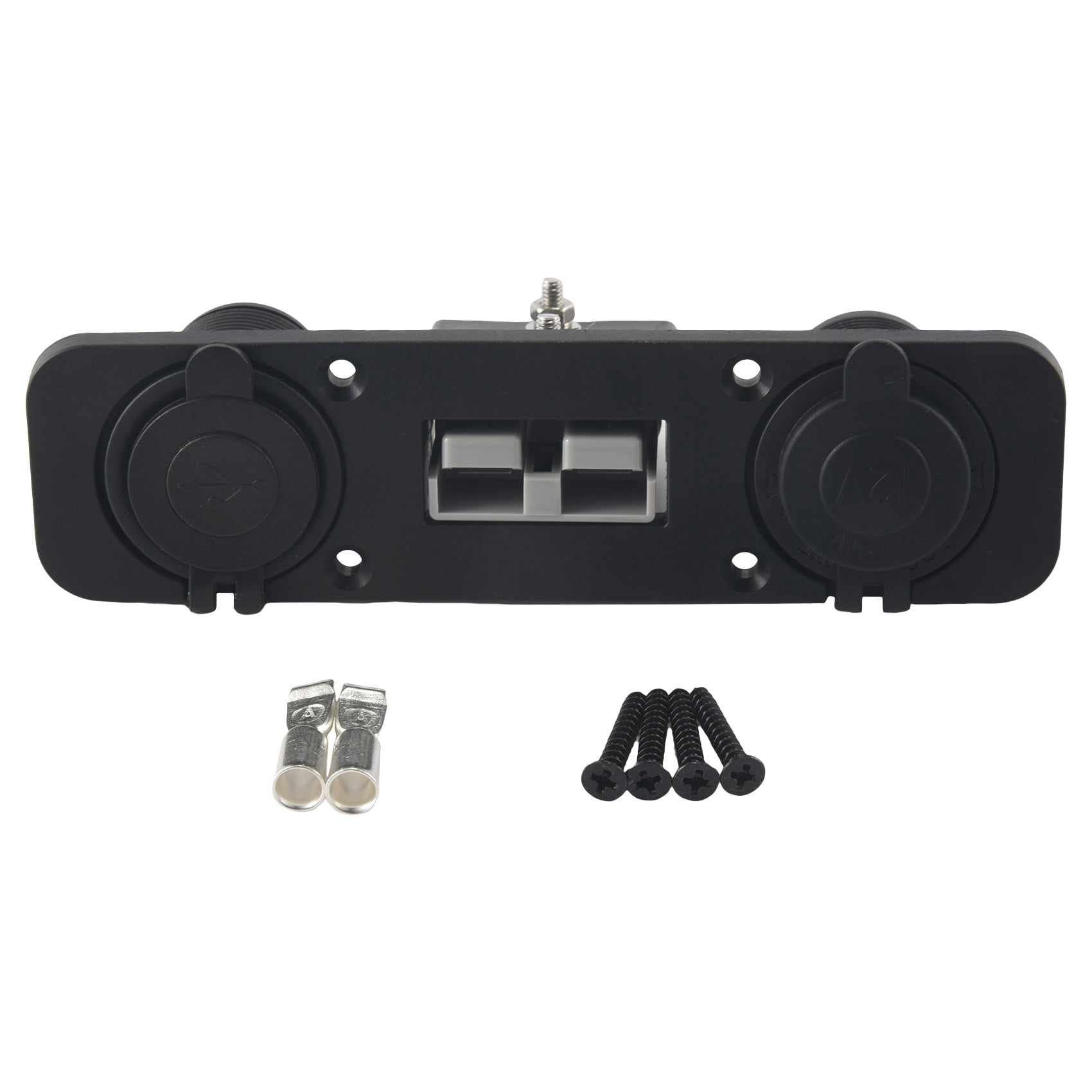 Flush Mount for Anderson Plug Socket Double USB Charger Socket Panel ...