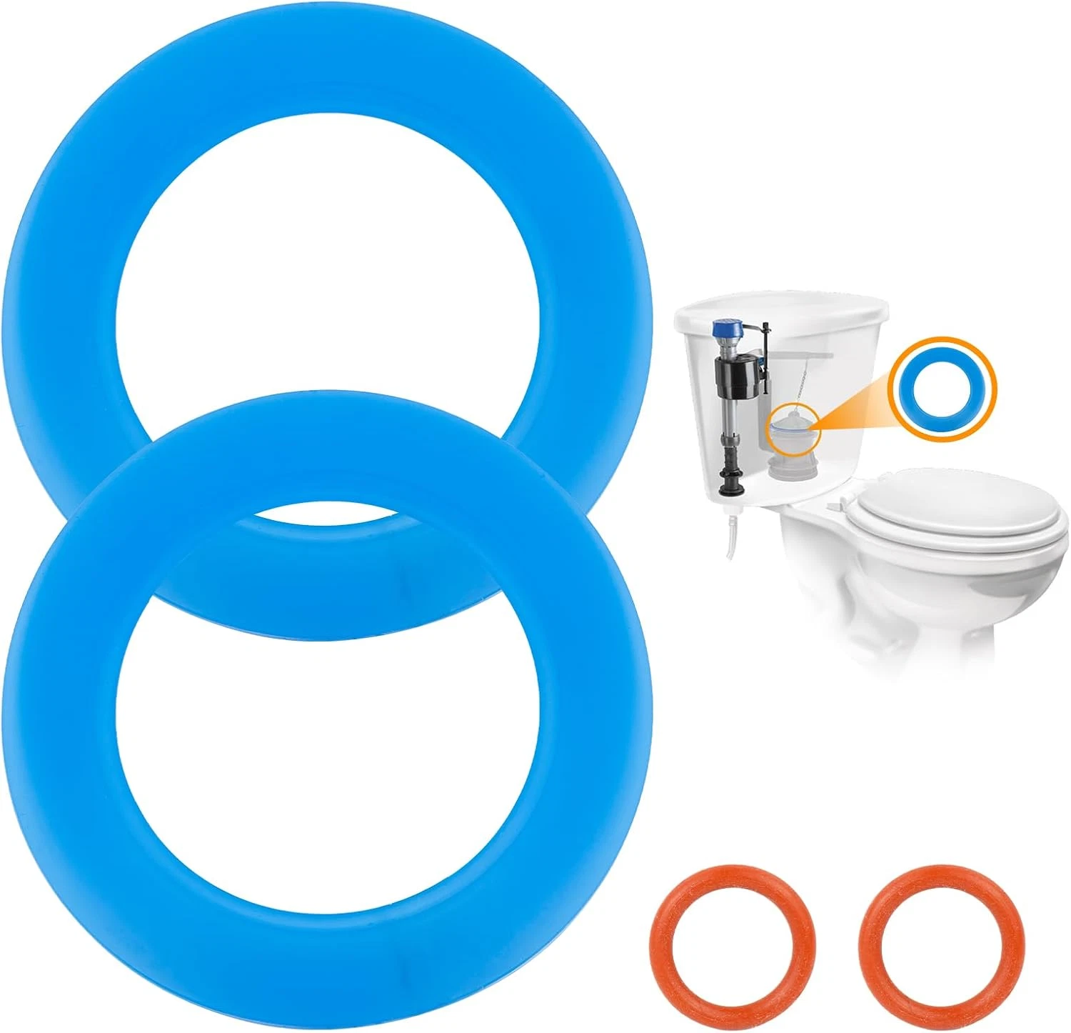 Flush Valve Seal For American Standard & Eljer Toilets, Upgraded ...