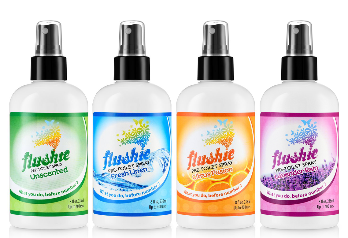 Flushie Pre-Toilet Spray No Smell Pre Poop Toilet Spray For Poop Odor ...