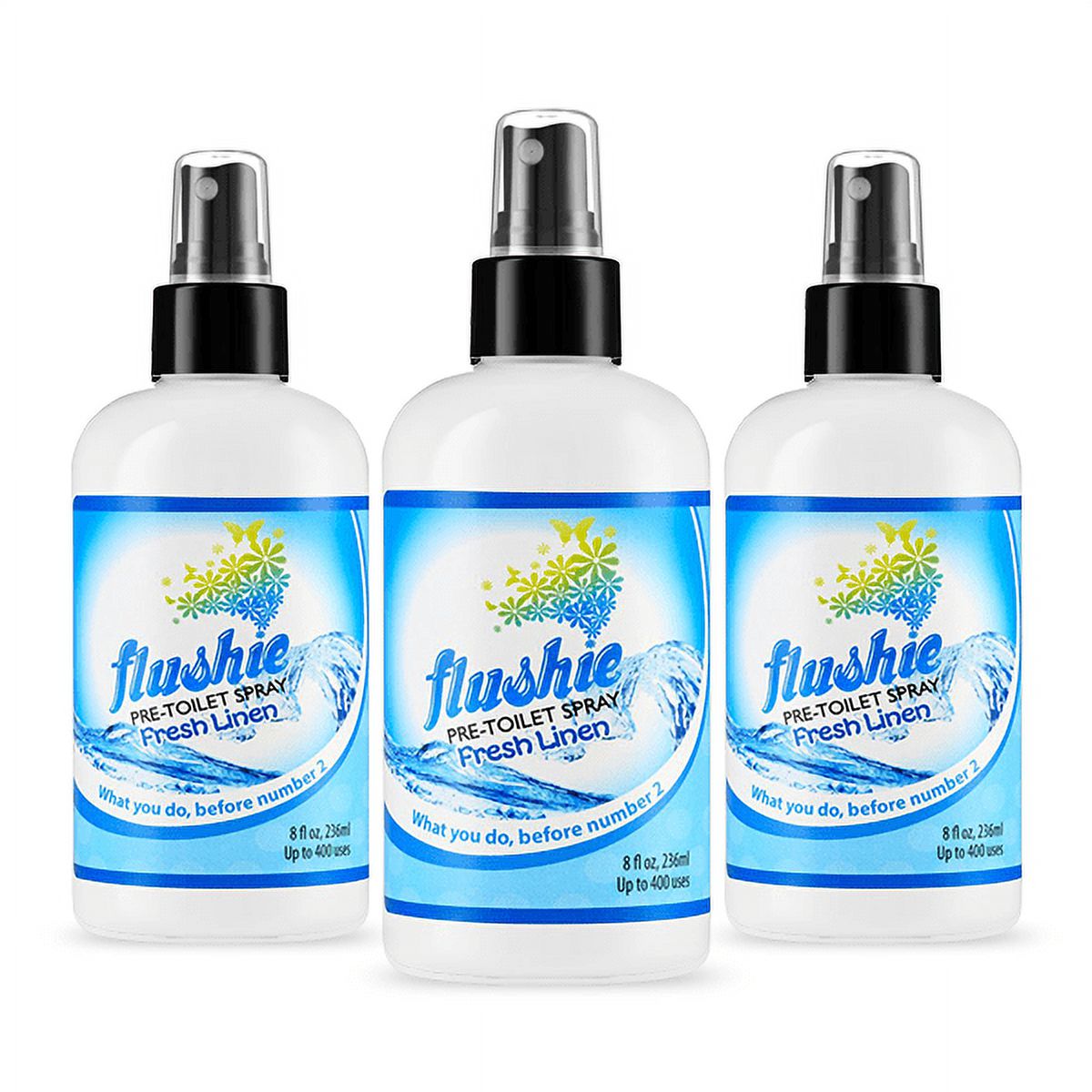 Flushie Pre-Toilet Spray No Smell Pre Poop Toilet Spray For Poop Odor ...