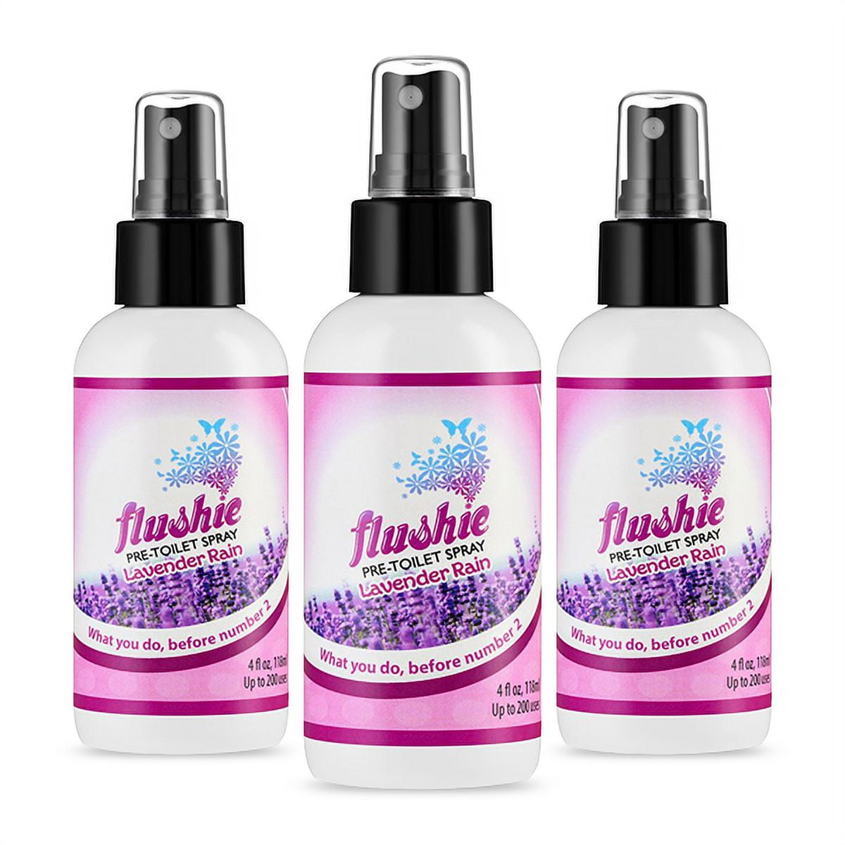 Flushie Pre-Toilet Spray No Smell Pre Poop Toilet Spray For Poop Odor ...