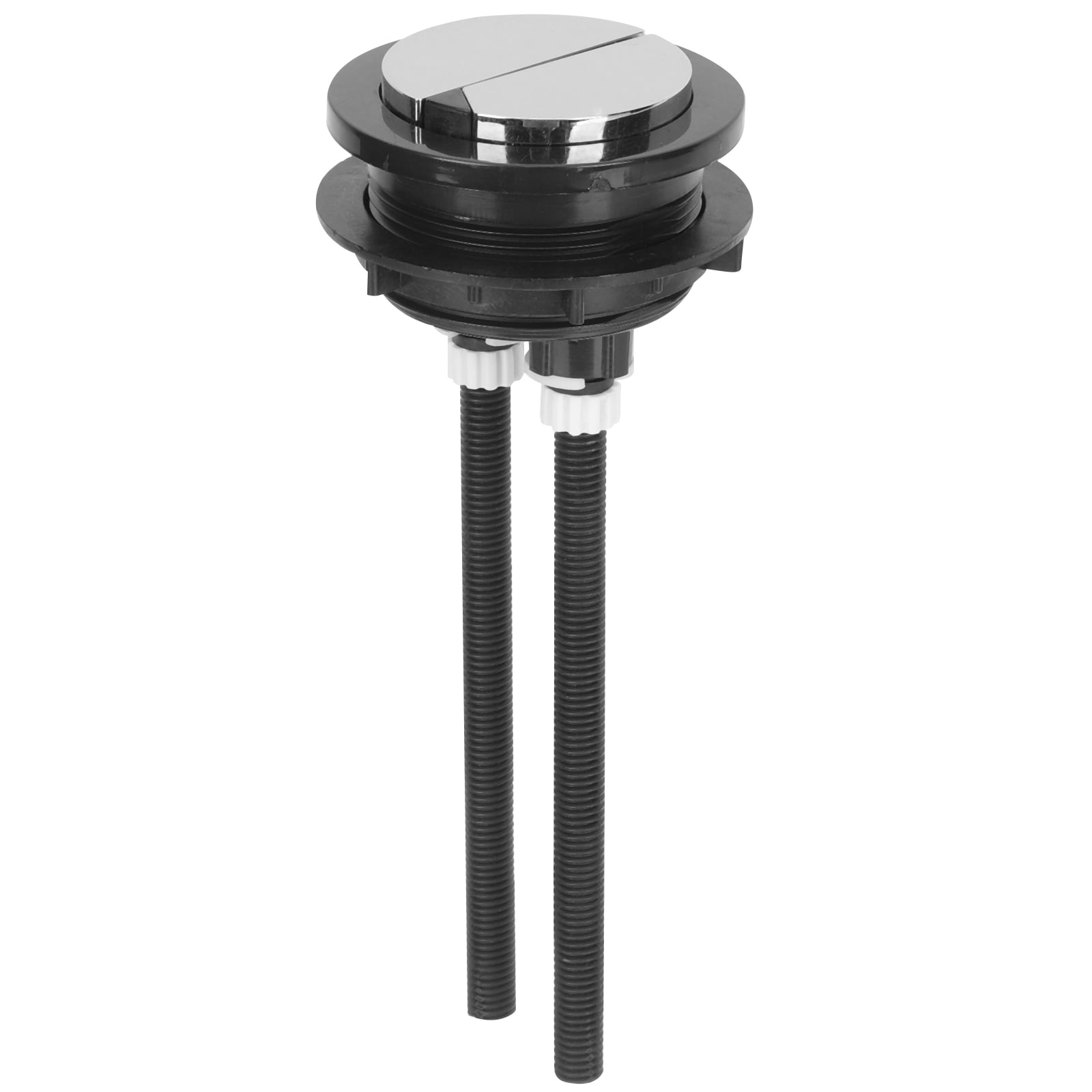 Flushing Toilet Tank Button Plastic Push Dual Water and off Switch ...