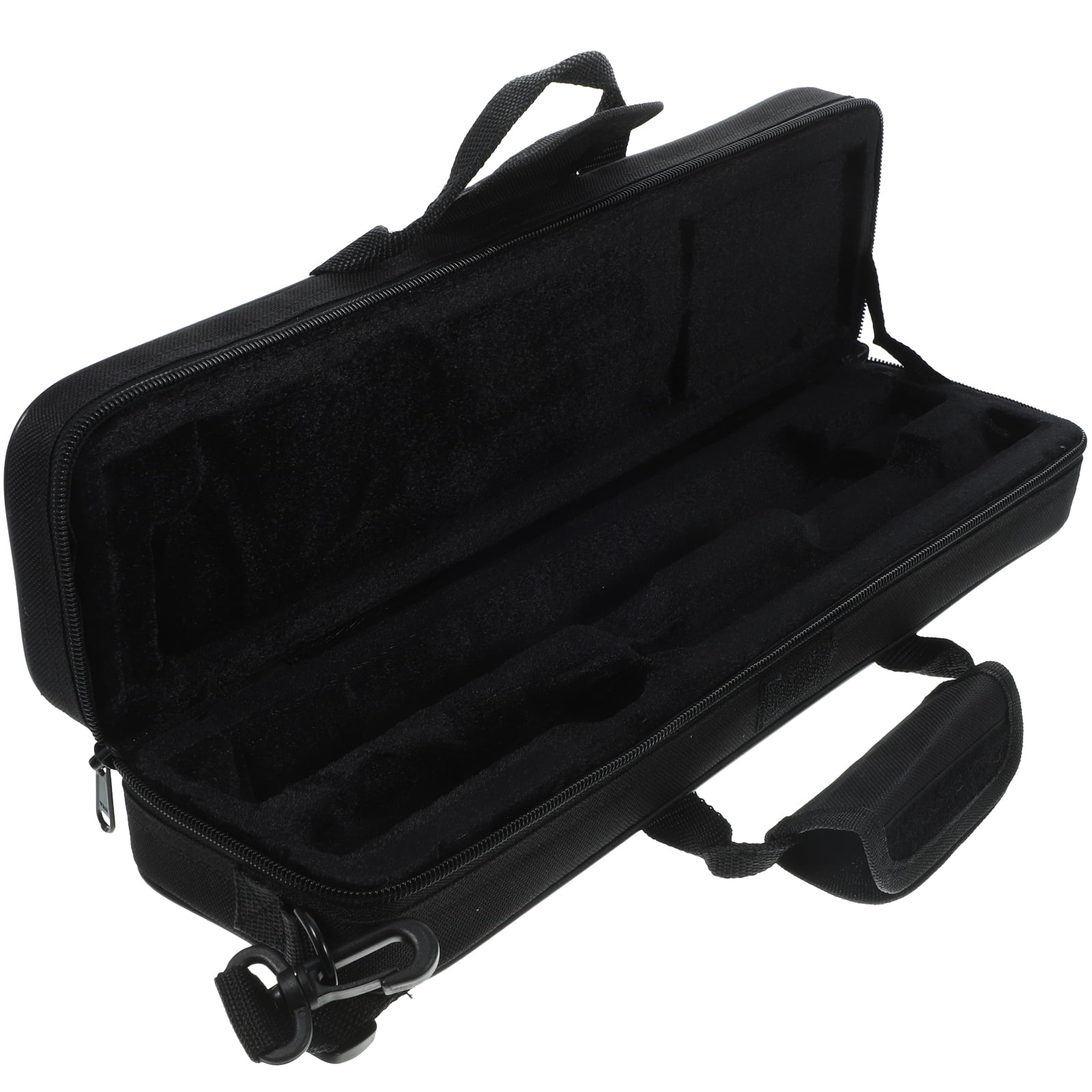 KALLORY Oxford Cloth Flute Carrying Case 1 Pack Portable Flute Bag 15.4 ...